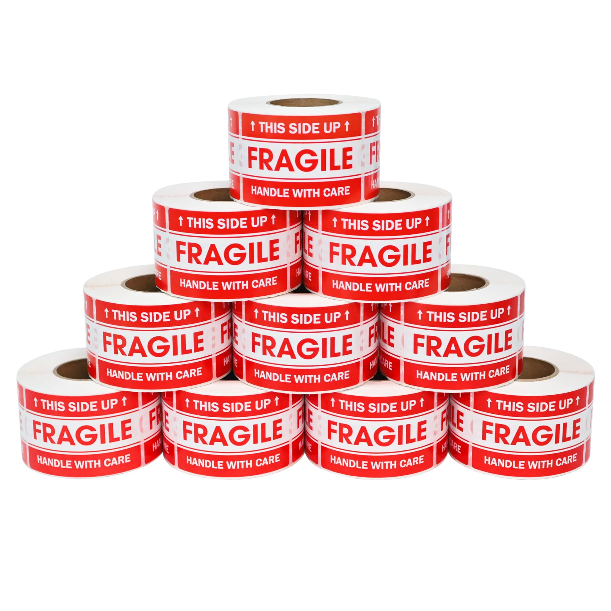 Snapklik.com : L LIKED 2"x 3" Fragile Stickers 500 Labels Per Roll ...