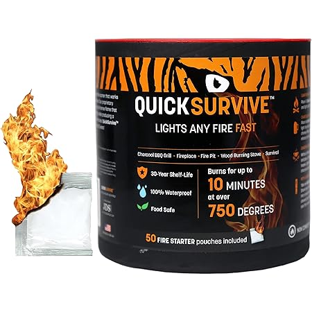 Amazon.com : 100 Pack Quick Fire Starters，Wax Cups Waterproof, Non ...