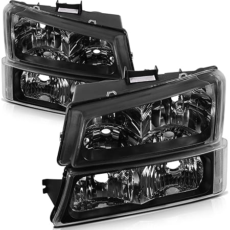 Amazon.com: ANGLEWIDE Headlight Assembly replacement for Chevrolet ...