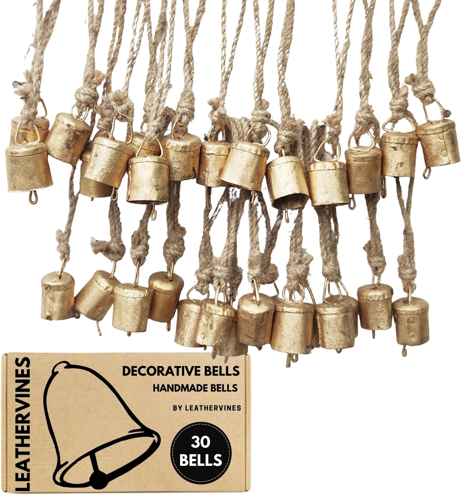 Amazon.com: ART & ARTIFACT Noah Bells Set of 20 Hand Made Harmony Bells ...