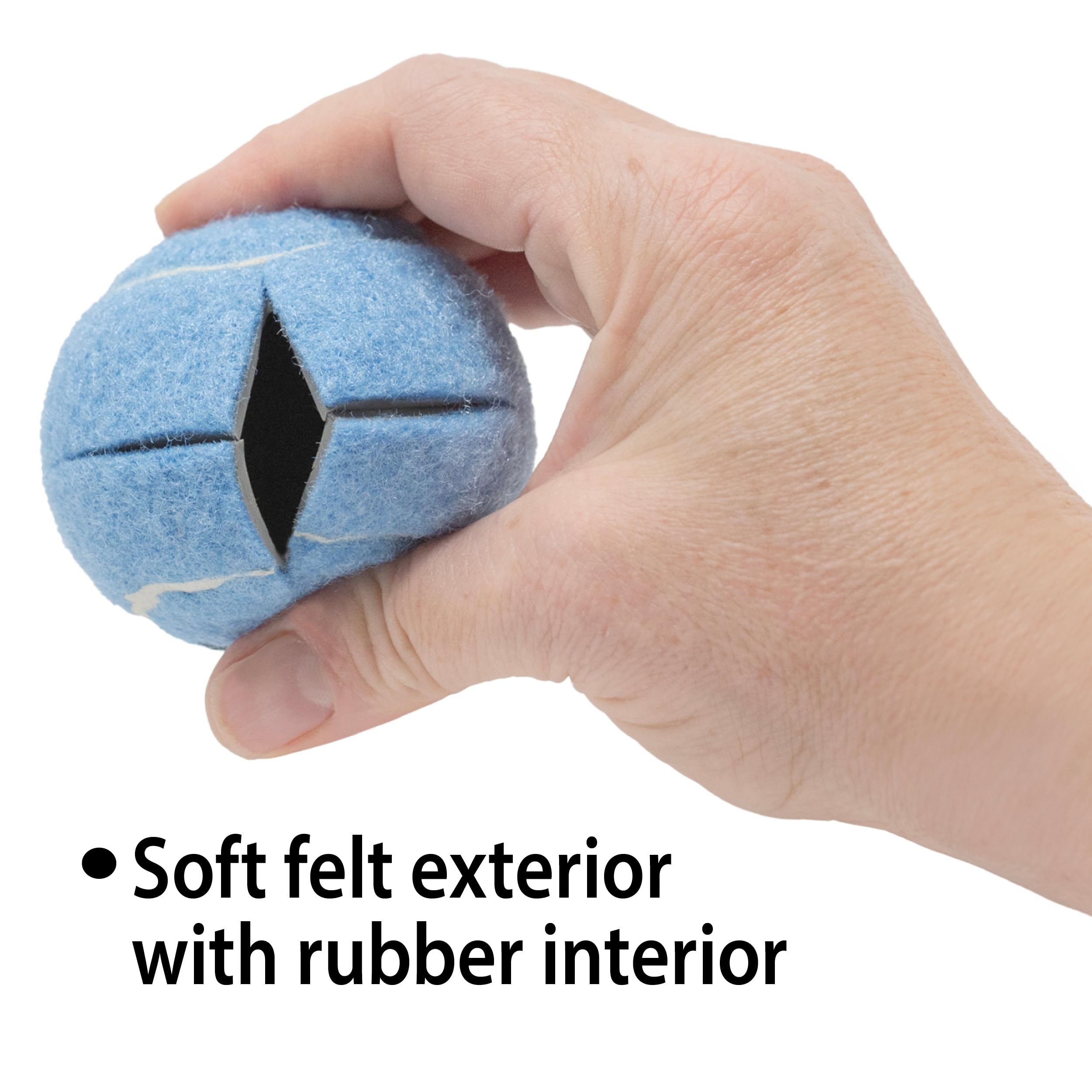 Snapklik.com : AMP Pre-Cut Walker Glide Balls - 15 Colors & Styles