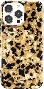 Amazon.com: VELVET CAVIAR Tortoise Shell Phone Case for iPhone 16 Pro Max - Protective Luxury ...