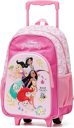 Disney Princesses 17" 3D EVA TRL/BP Trolley Backpack, Multicolor ...