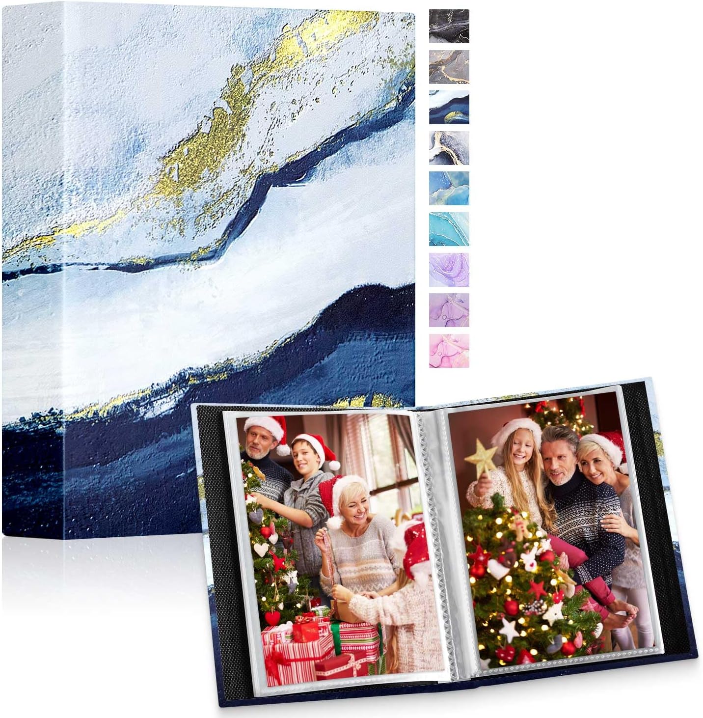 FINTIE Photo Album 4x6 Photos - 52 Photos Small Mini Capacity Premium ...