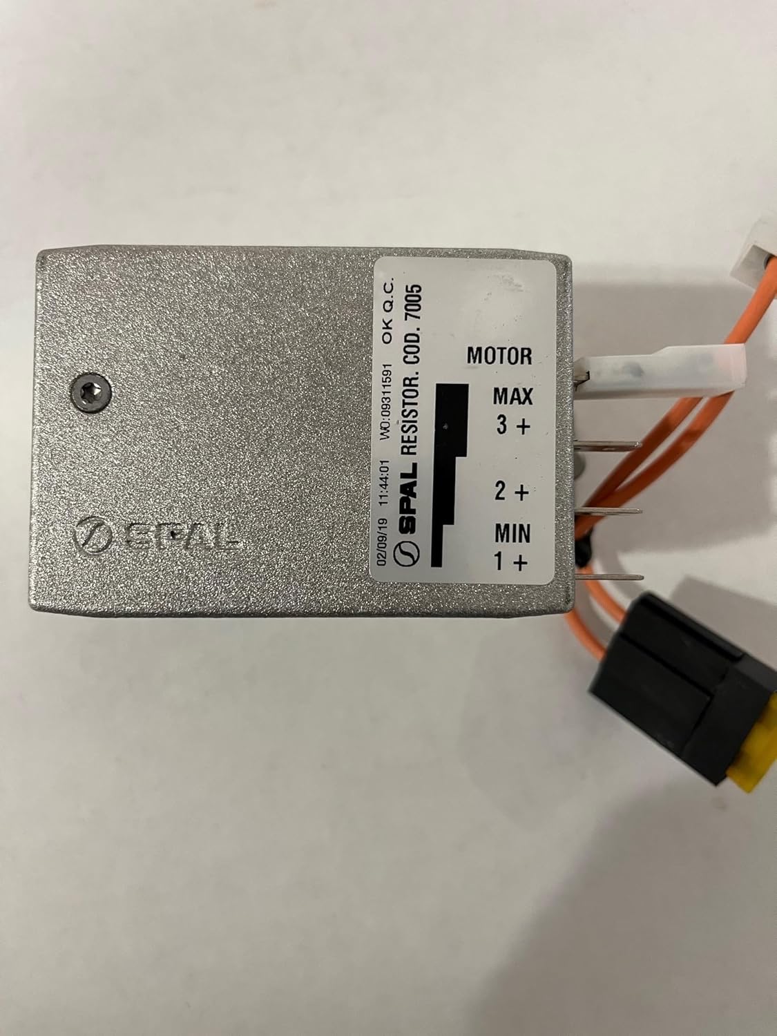 Amazon.com: SPAL 7005 4 Terminal 3 Speed Blower Resistor 12 Volt ...