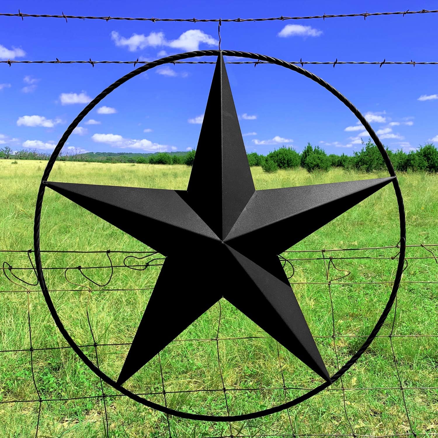 Buy Dark Bronze Barn Star – Metal Stars for Outside, Texas Star Metal ...