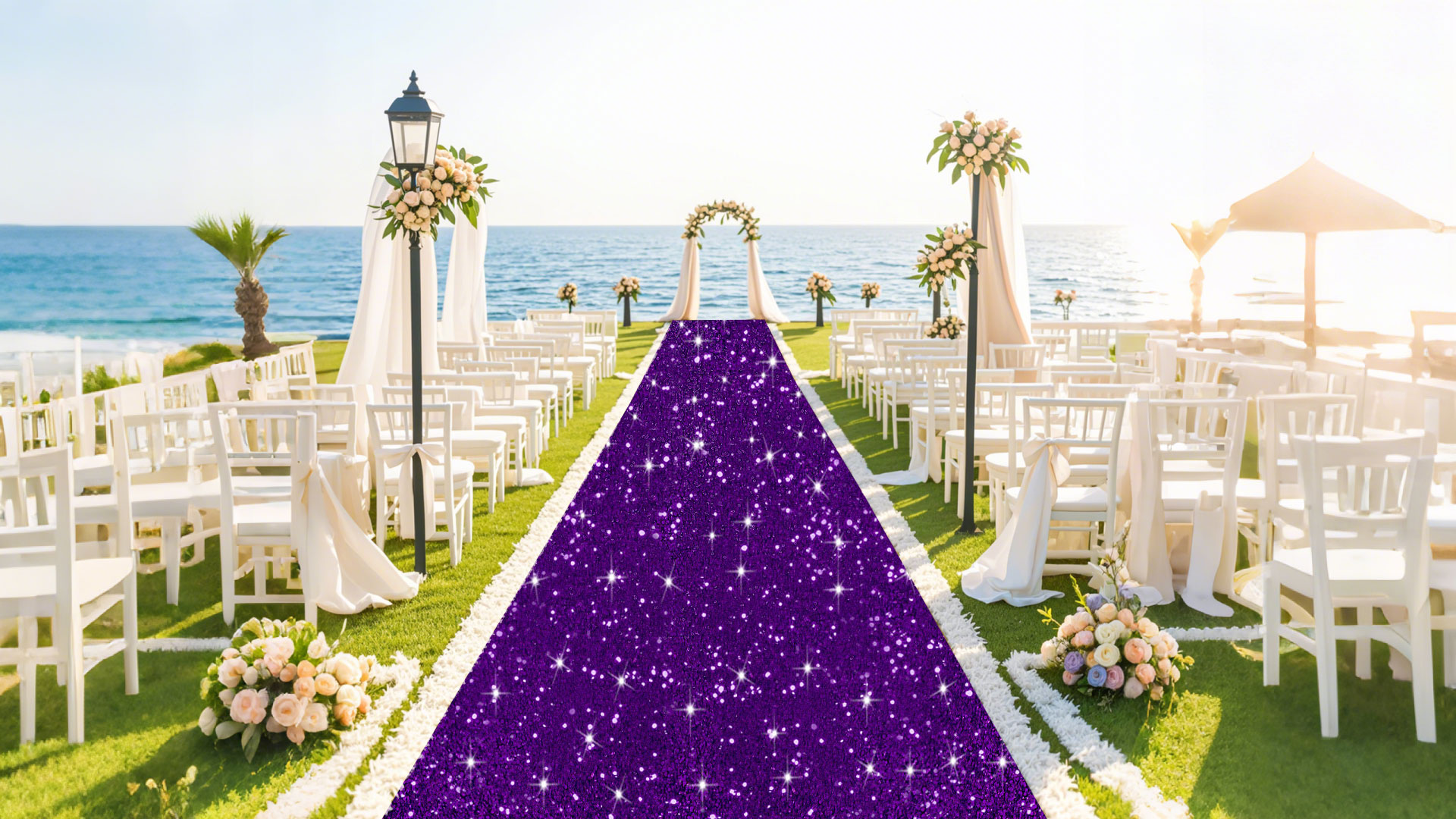 Eggplant Color Wedding Aisle Carpet Runners For Outdoors Amazon.com:
