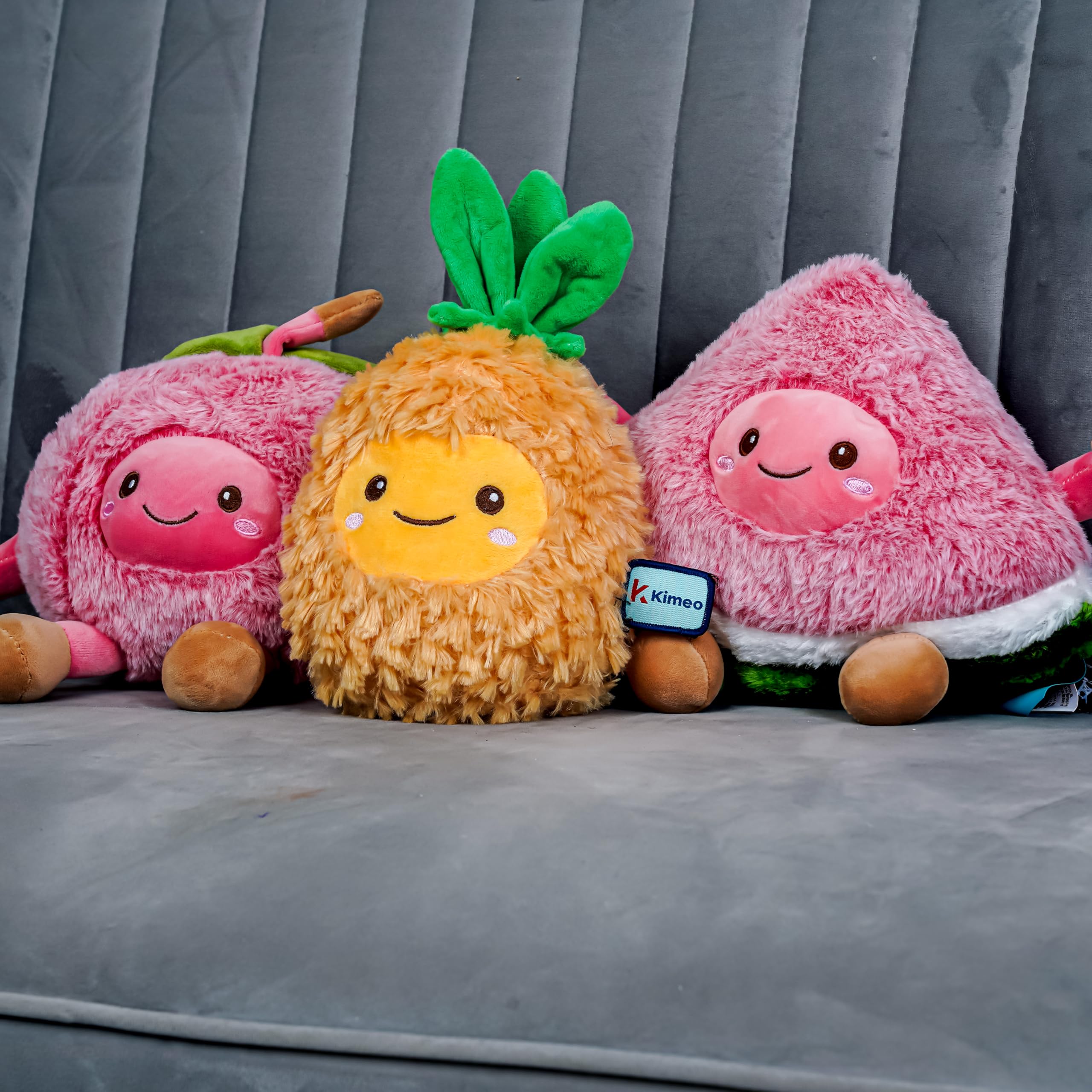 Kimeo Watermelon Fruit Plush Toy, Cute Stuffed Watermelon Plushie With ...