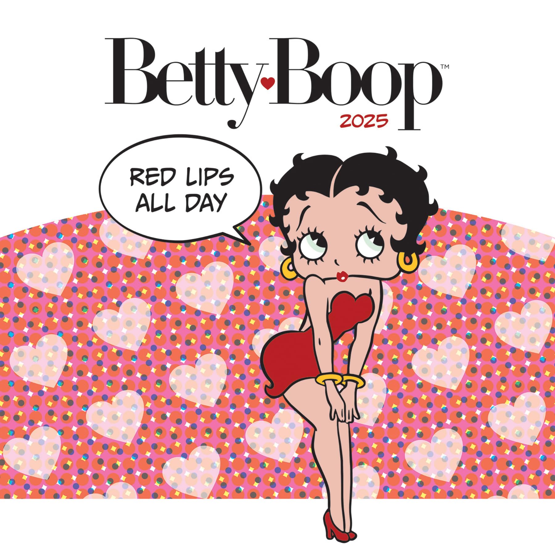 2025 Betty Boop USA Illustrated Mini Calendar: Calendars, Carousel ...