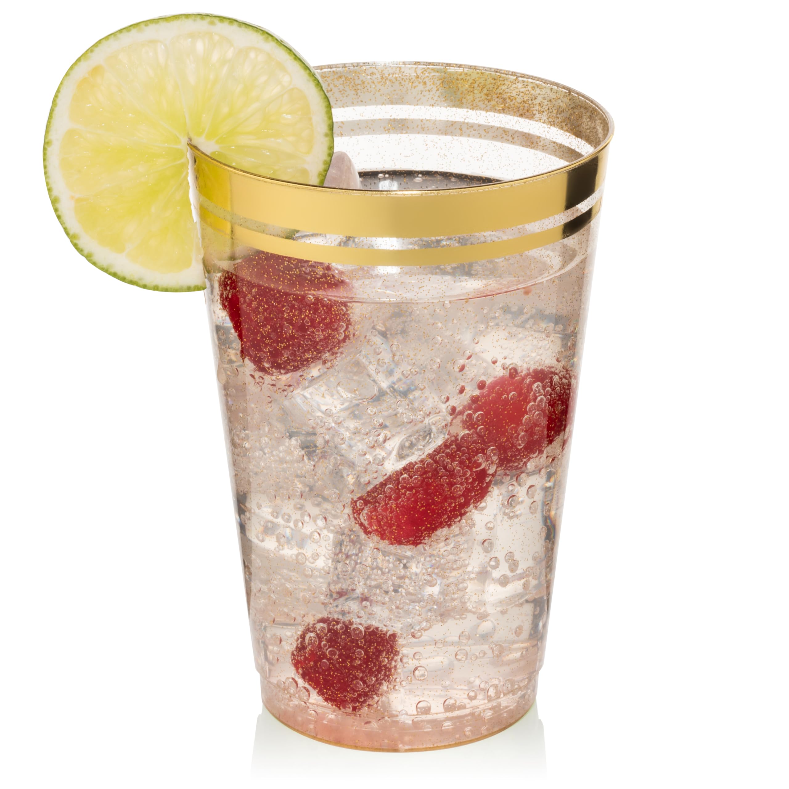 Amazon.com: Perfect Settings 100 Premium 14oz Hard Plastic Cups Clear ...