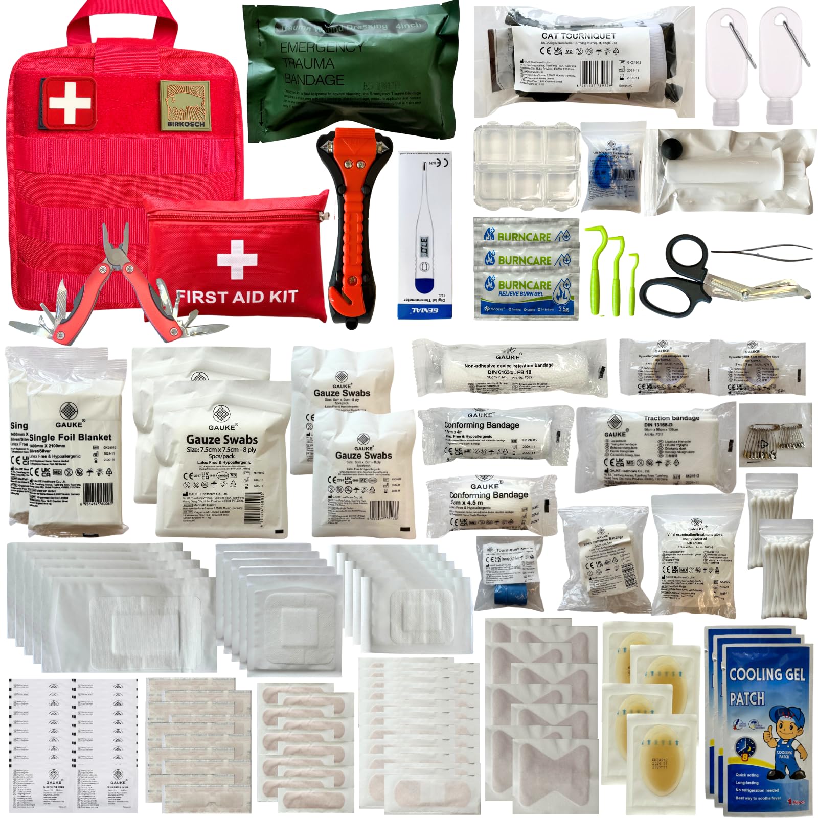 Cruise Kits I GO 85 Pieces Hard Shell Mini Compact First Aid Kit, Small ...