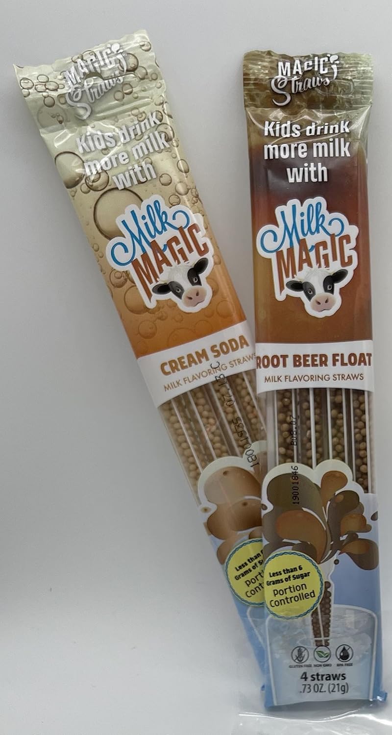 Amazon.com: Wishworthy Cream Soda and Root Beer Float Flavored Straw ...