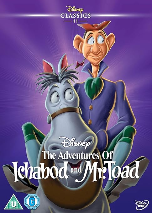 The Adventures Of Ichabod And Mr Toad [1949] [DVD] | Amazon.com.br