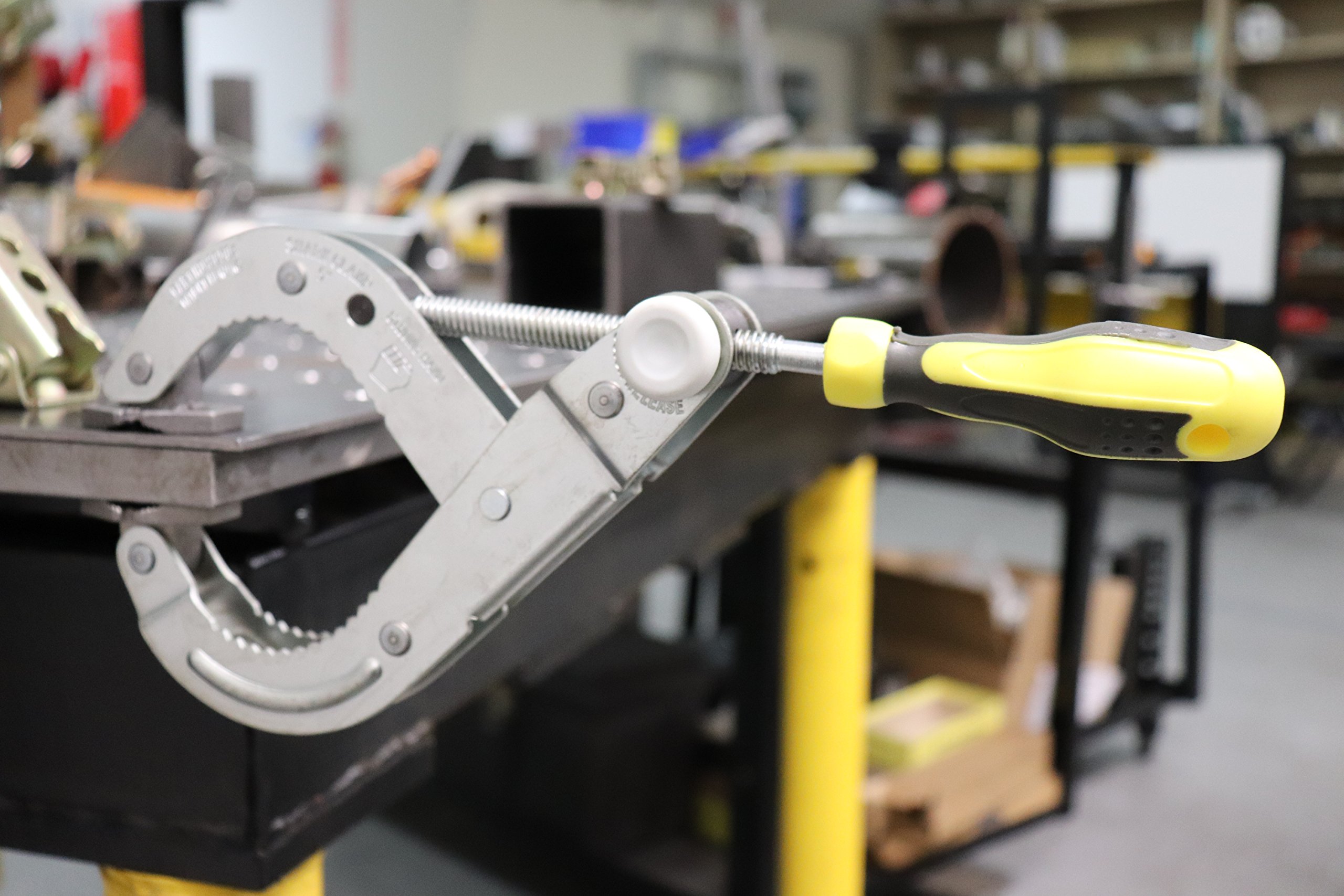 Shark Clamp with Straight Handle No Twist Clamp and 300-Pound Pressure ...