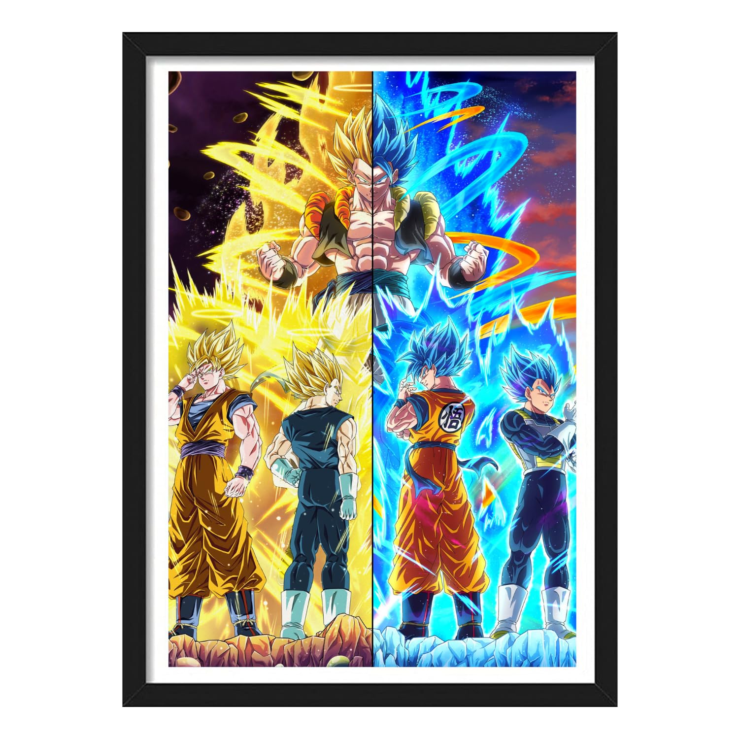 YourCanvas | Gogeta | Goku x Vegeta | Dragon Ball Z | Super Anime ...