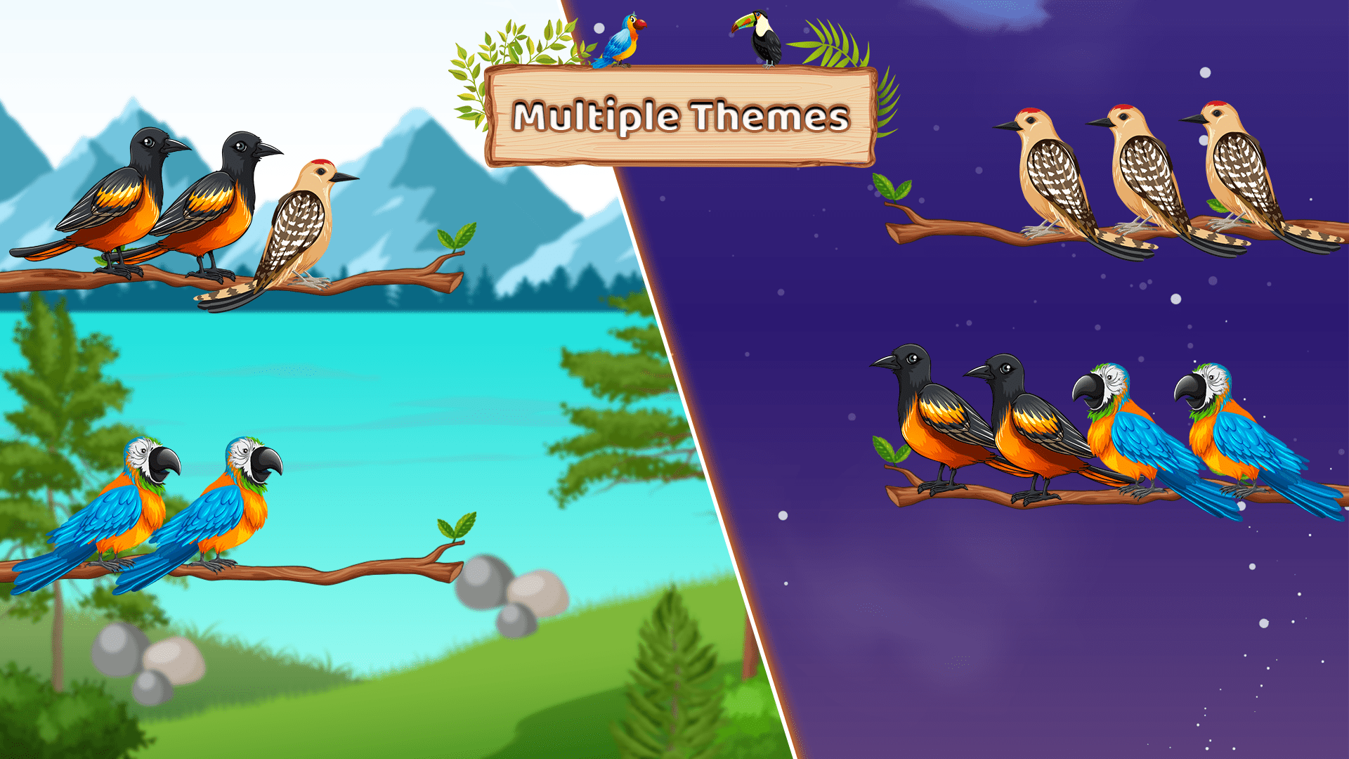 Bird Sort Puzzle : Color Sorting Games - Sort puz:Amazon.com:Appstore ...