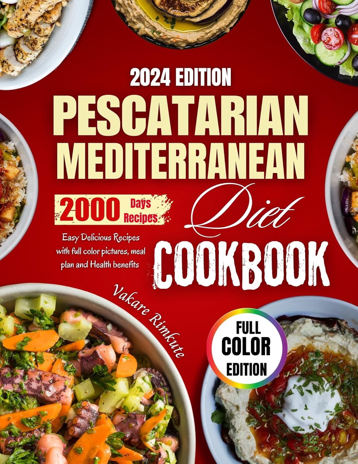 Pescatarian Mediterranean Diet Cookbook 2024: Easy Delicious Recipes ...