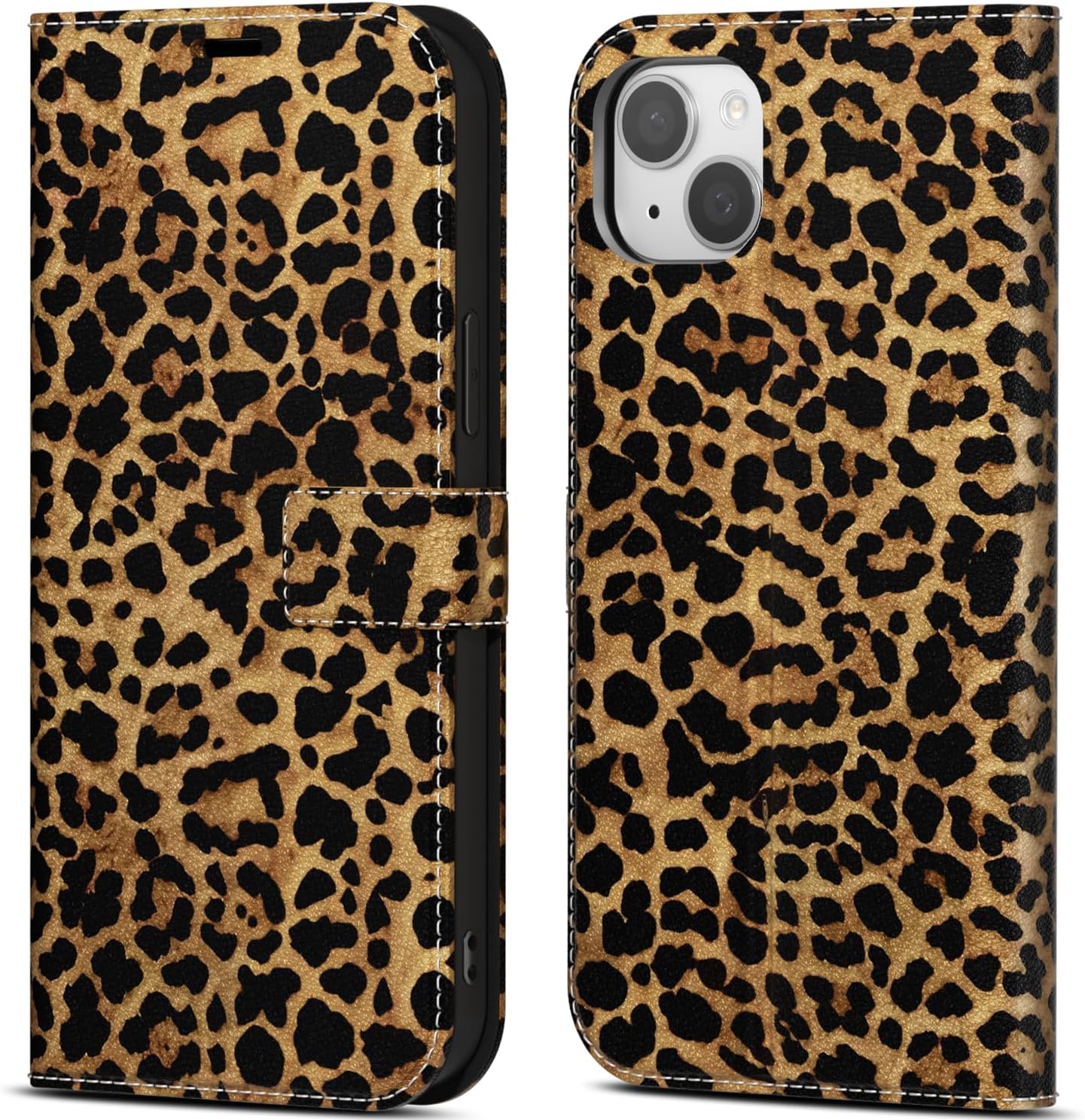 Amazon.com: Svanove for iPhone 14 Plus/ 15 Plus Wallet Case for Women, Flip Folio Purse Leather ...