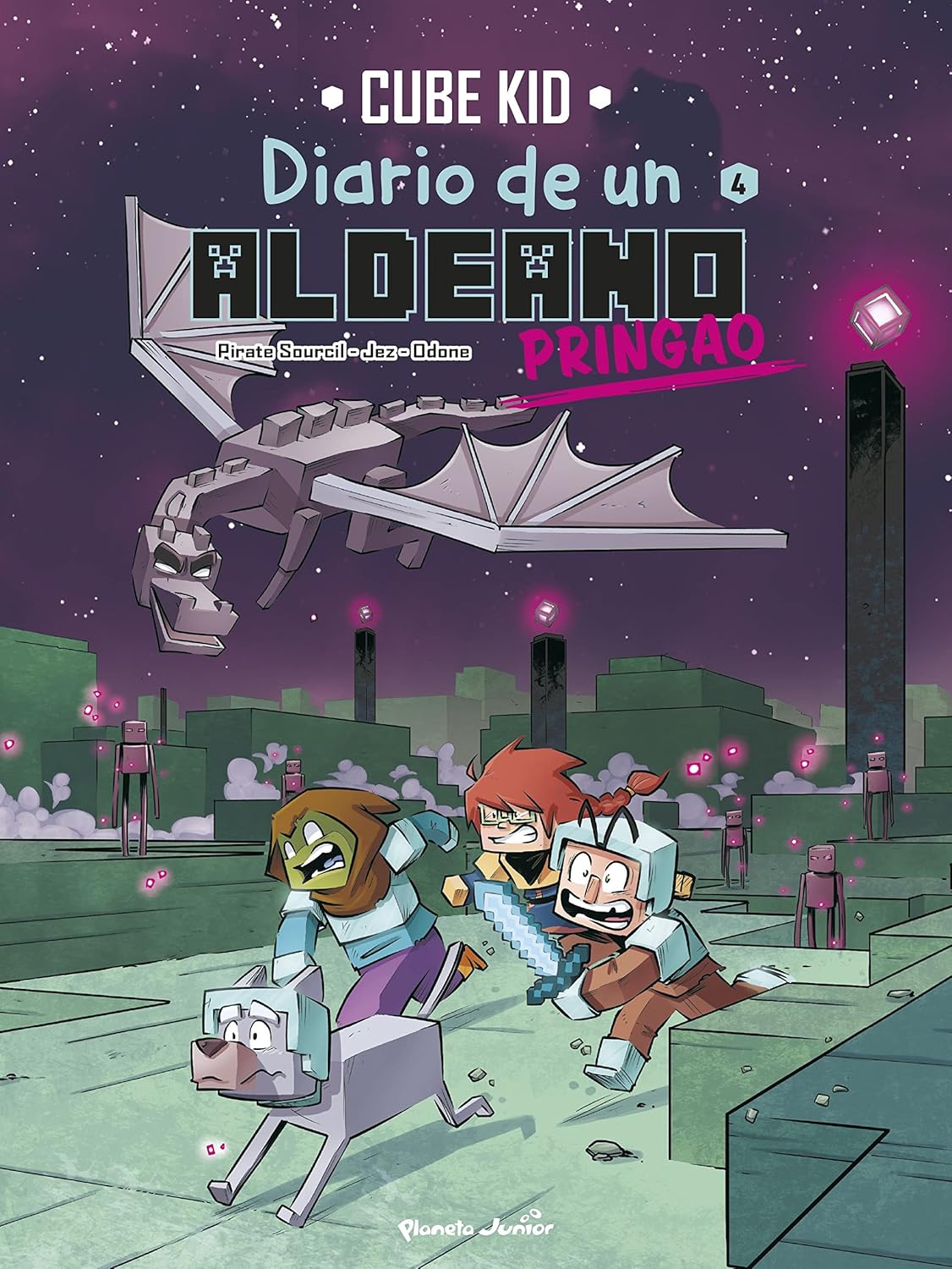 Minecraft. Diario de un aldeano pringao. Cómic 4: Bienvenidos al End ...