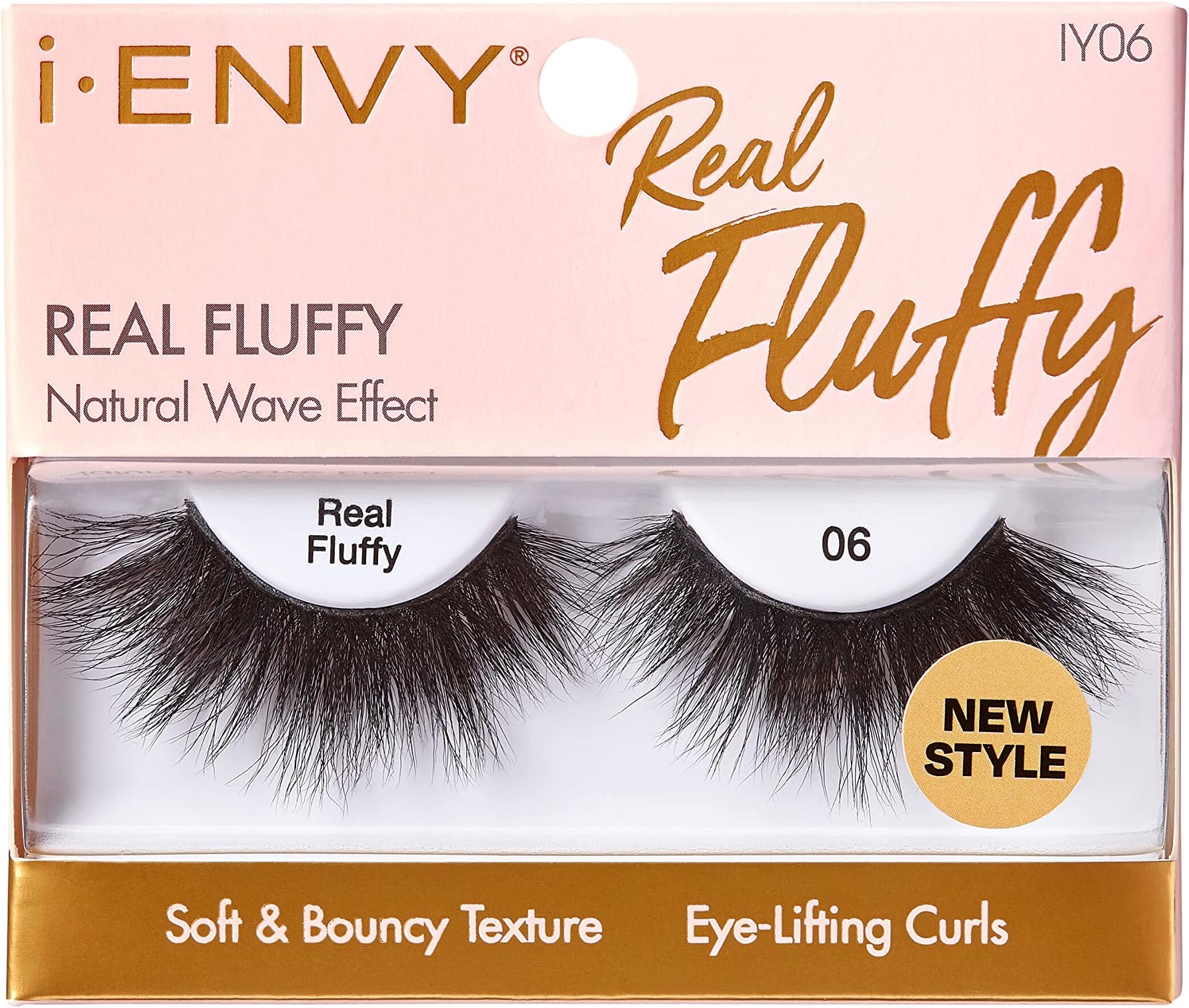 Amazon.com: i-ENVY Press&Go Self-Adhesive Eyelashes, No Glue Needed ...