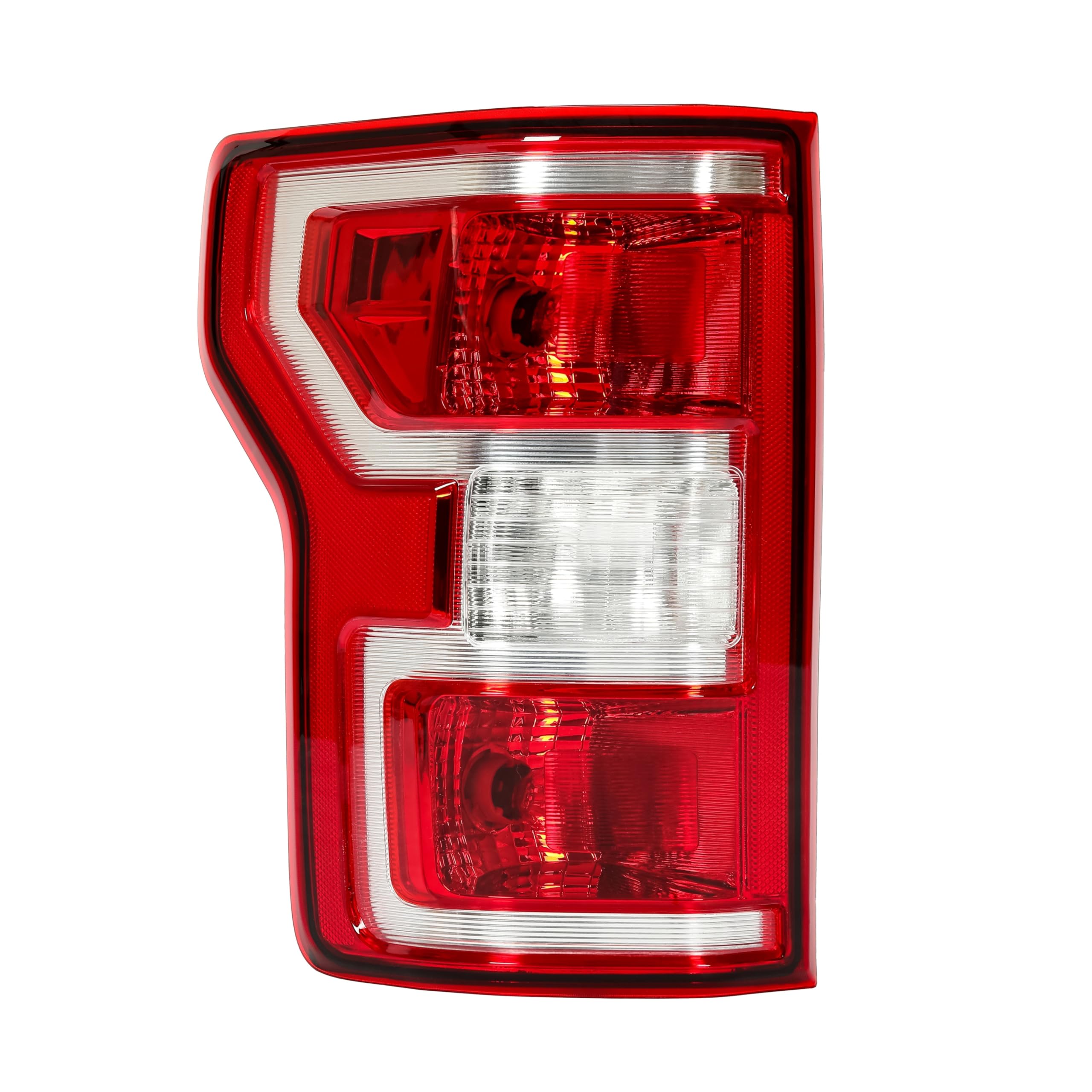 KUAFU Rear Left Tail Light W/Bulbs Compatible with 2018-2020 Ford F-150 ...