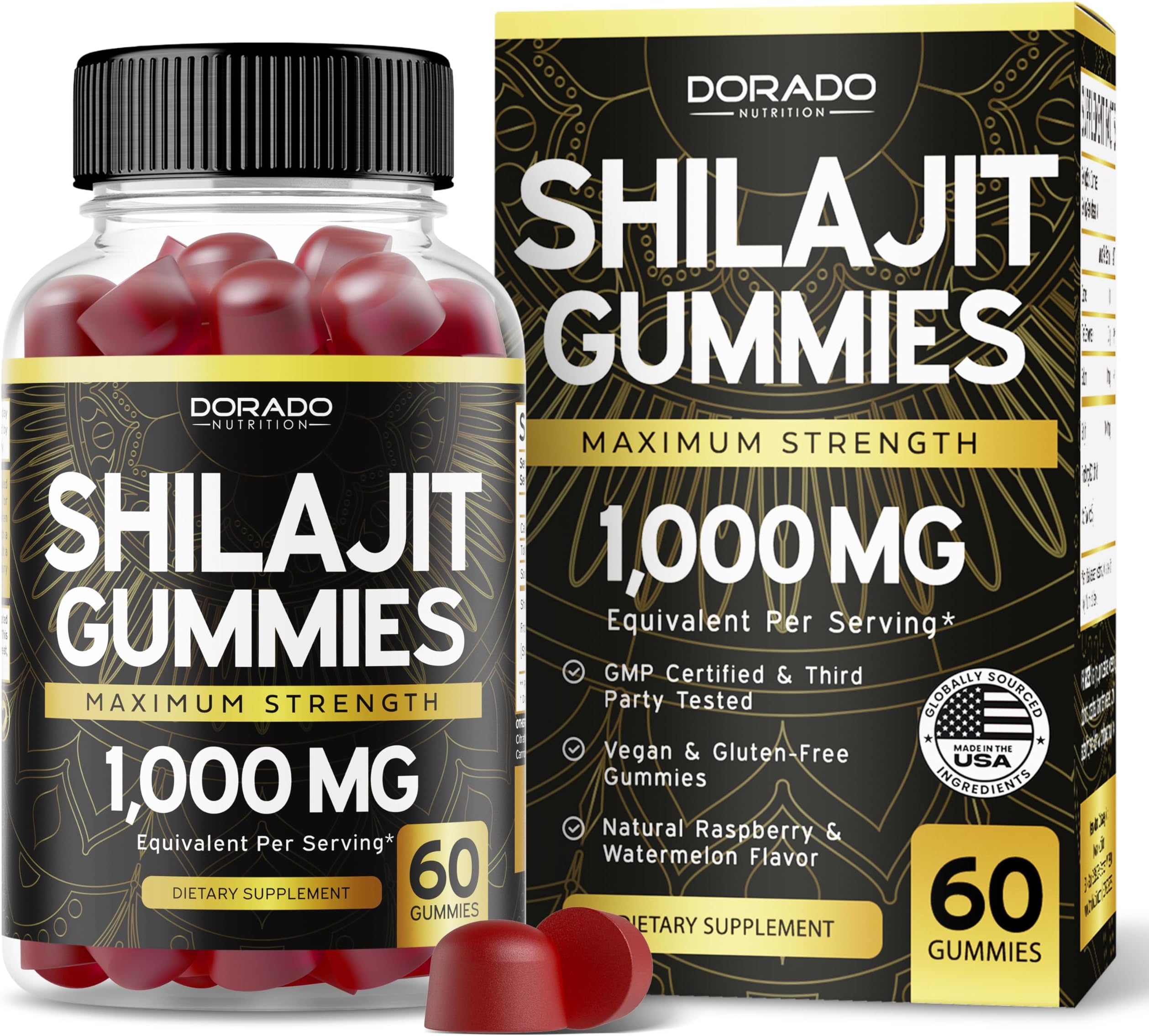 Amazon.com: Shilajit Gummies (60 Count) Shilajit for Men & Women ...