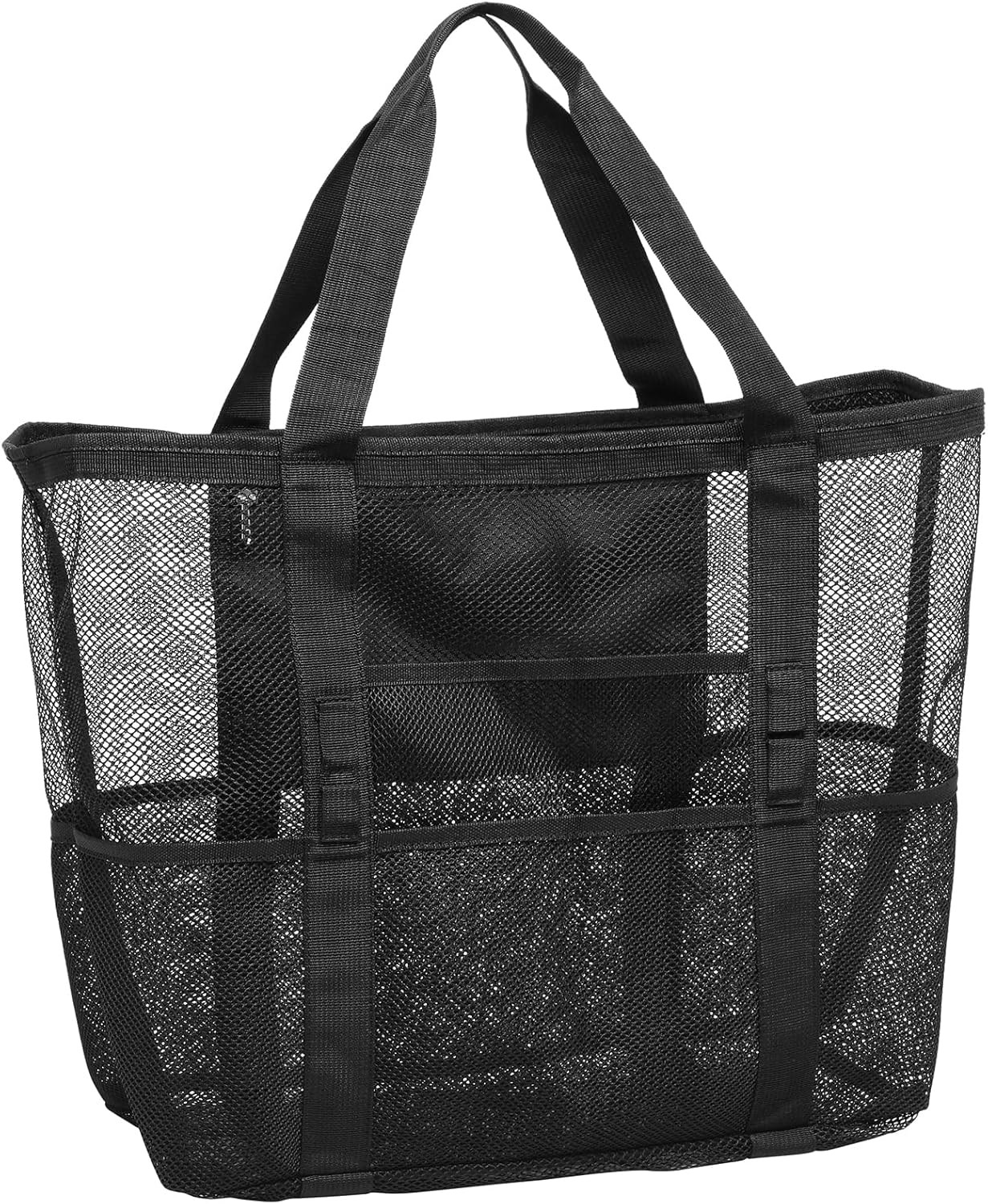 Amazon Mesh Beach Bag F color Oversize Beach Tote 9 Pockets amazon-mesh-beach-bag-f-color-oversize-beach-tote-9-pockets
