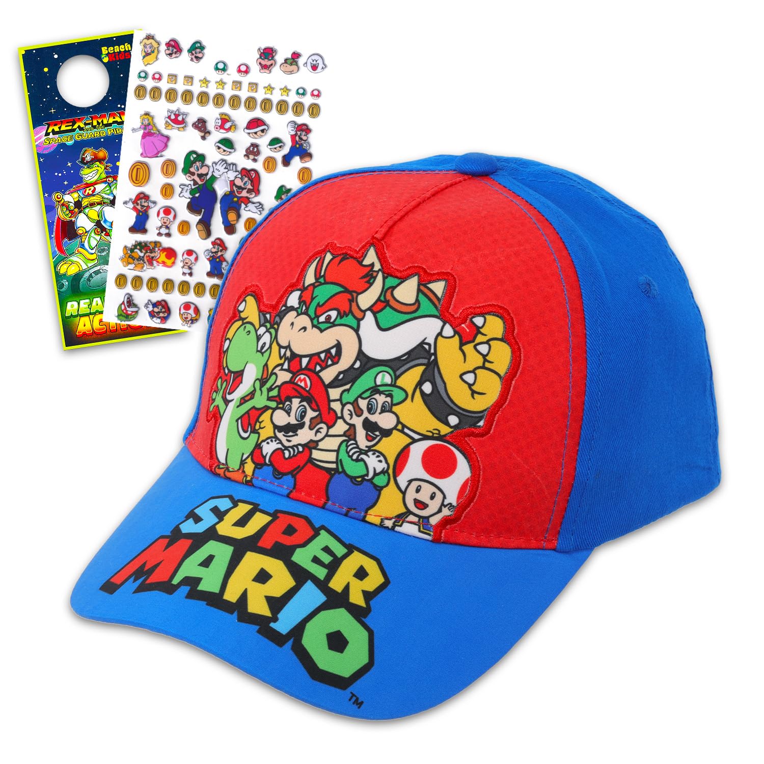 Amazon.com: Nintendo Super Mario Family Hat - Super Mario Baseball Cap ...