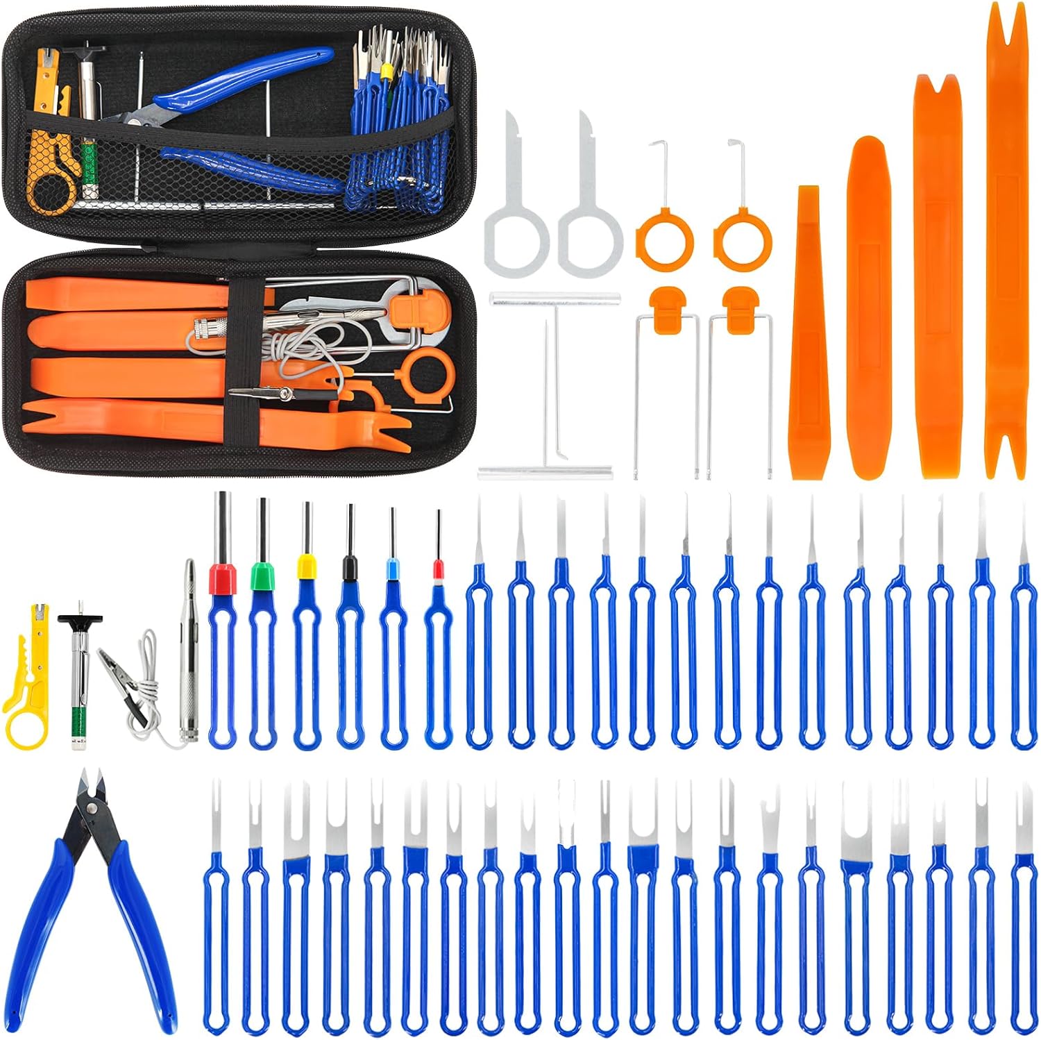 Amazon.com: POVTIMS 58Pcs Terminal Removal Tool Kit Depinning Tools ...