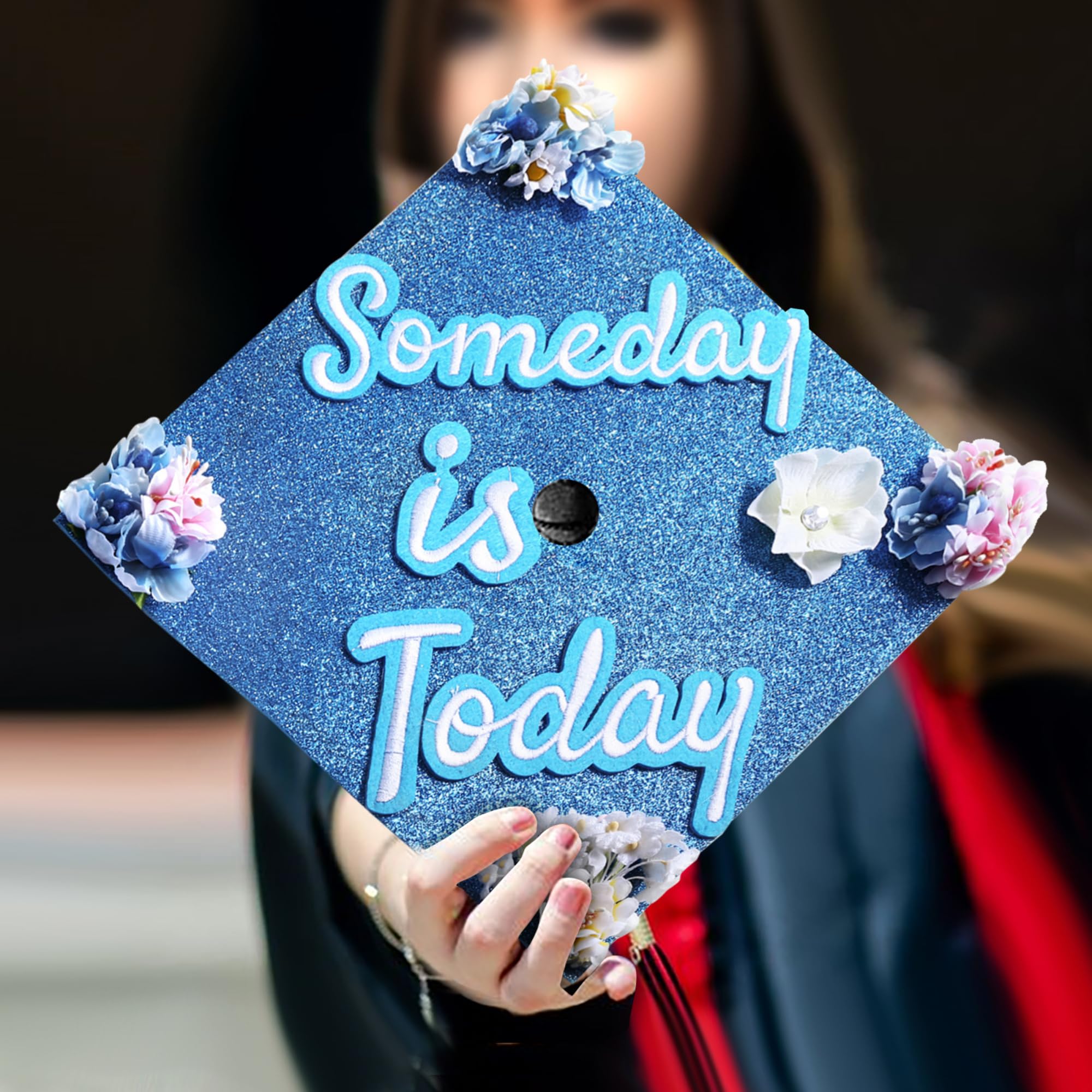 Snapklik.com : Once Upon A Time Handmade Graduation Cap Topper ...