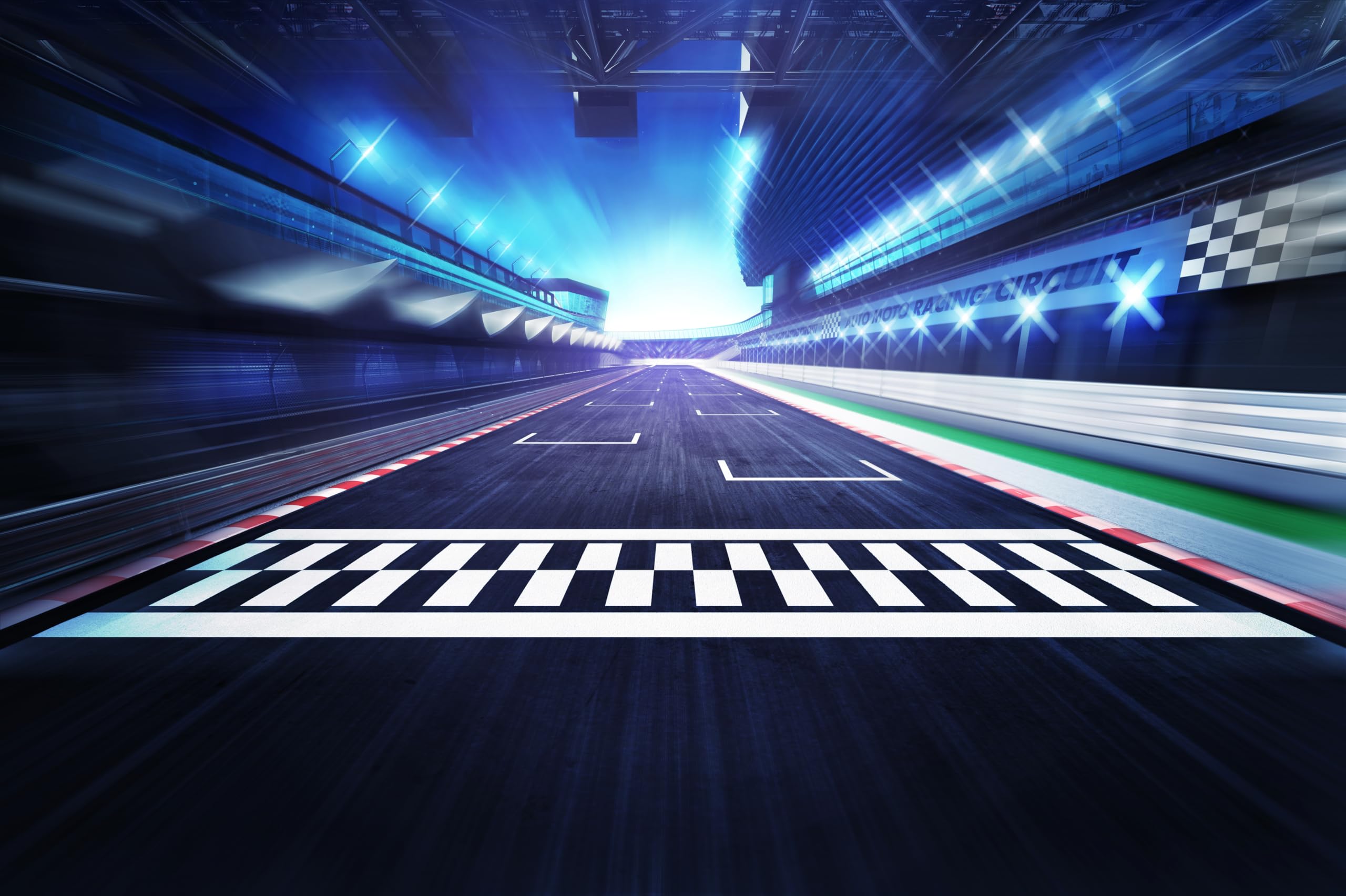 Car Track Background