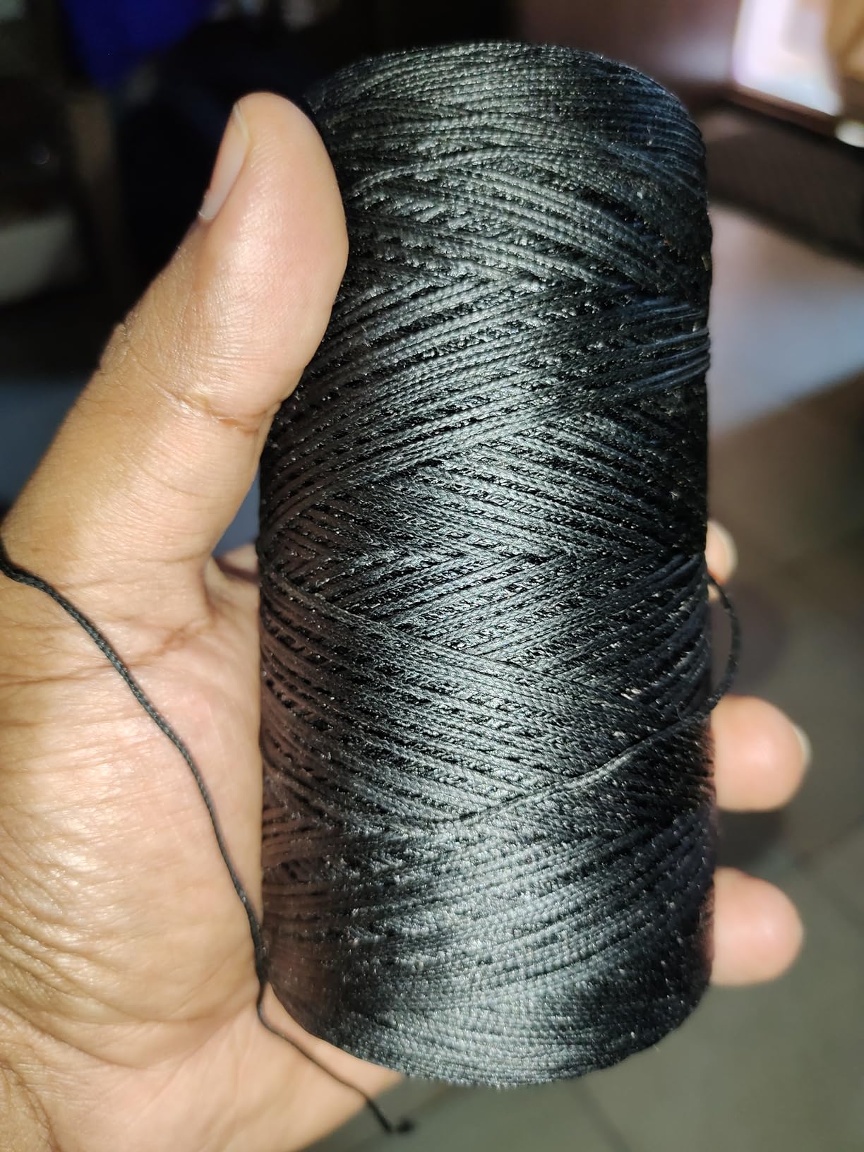 SIJCM Waxed Thread, Wax String, Coated Cord Heavy Duty Polyester ...