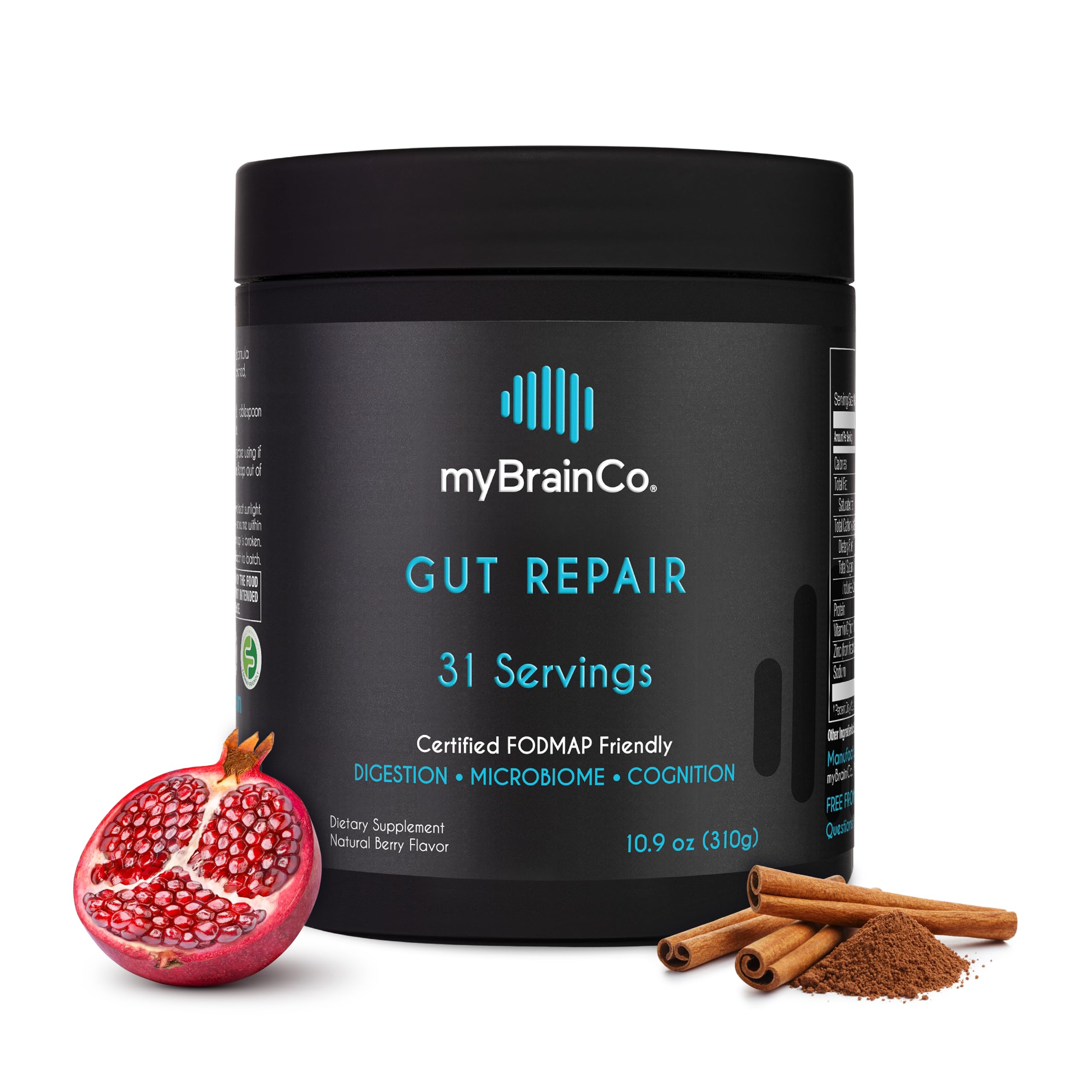 myBrainCo Gut Repair - Gut Health & Digestion Supplement for IBS ...