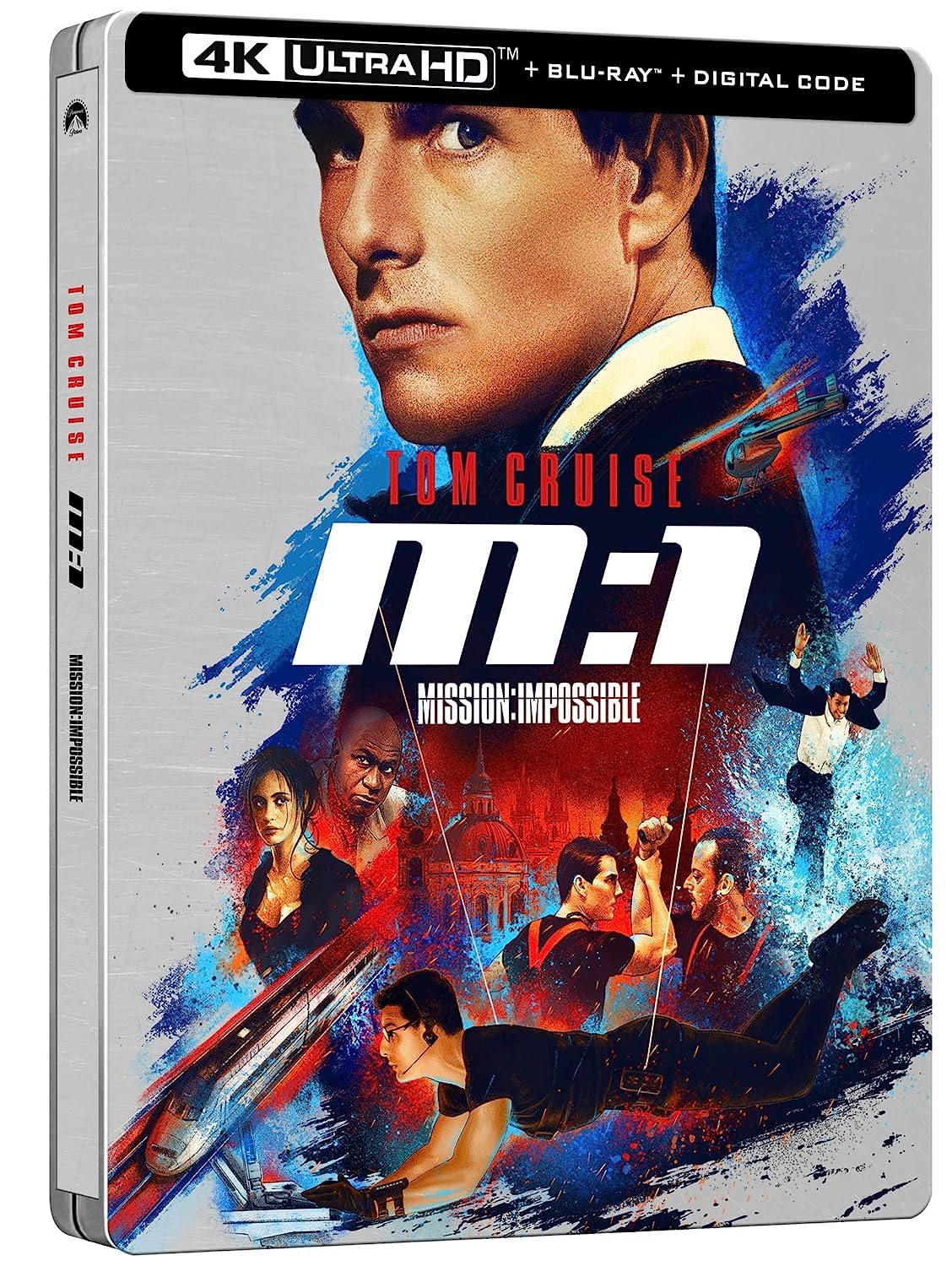 Amazon | ミッション インポッシブル 限定スチールブック仕様 [4K UHD+Blu-ray 日本語有り](輸入版) | 映画