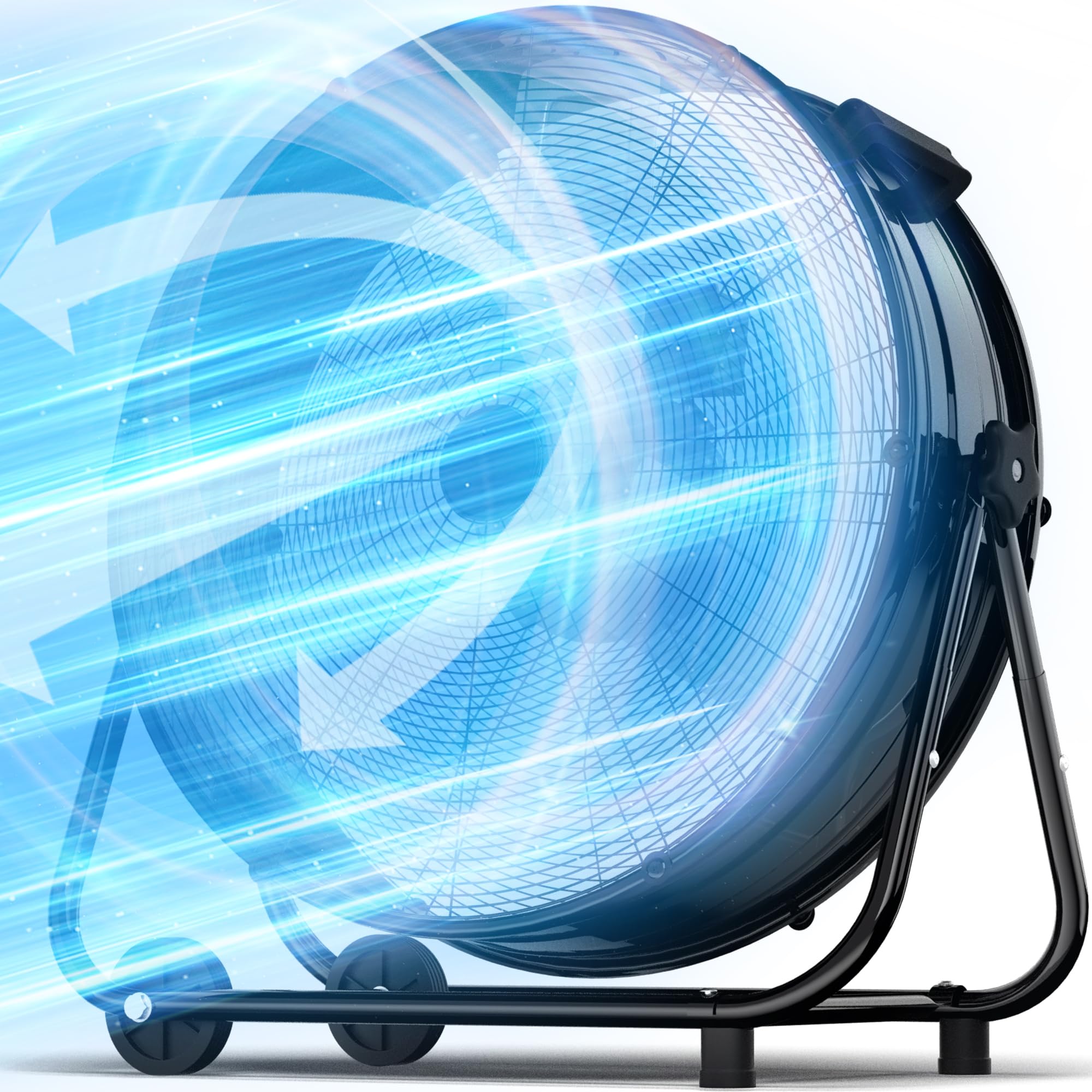Heavy Duty 18000 Cfm Industrial Floor Fan Warehouse 36 Inch High ...