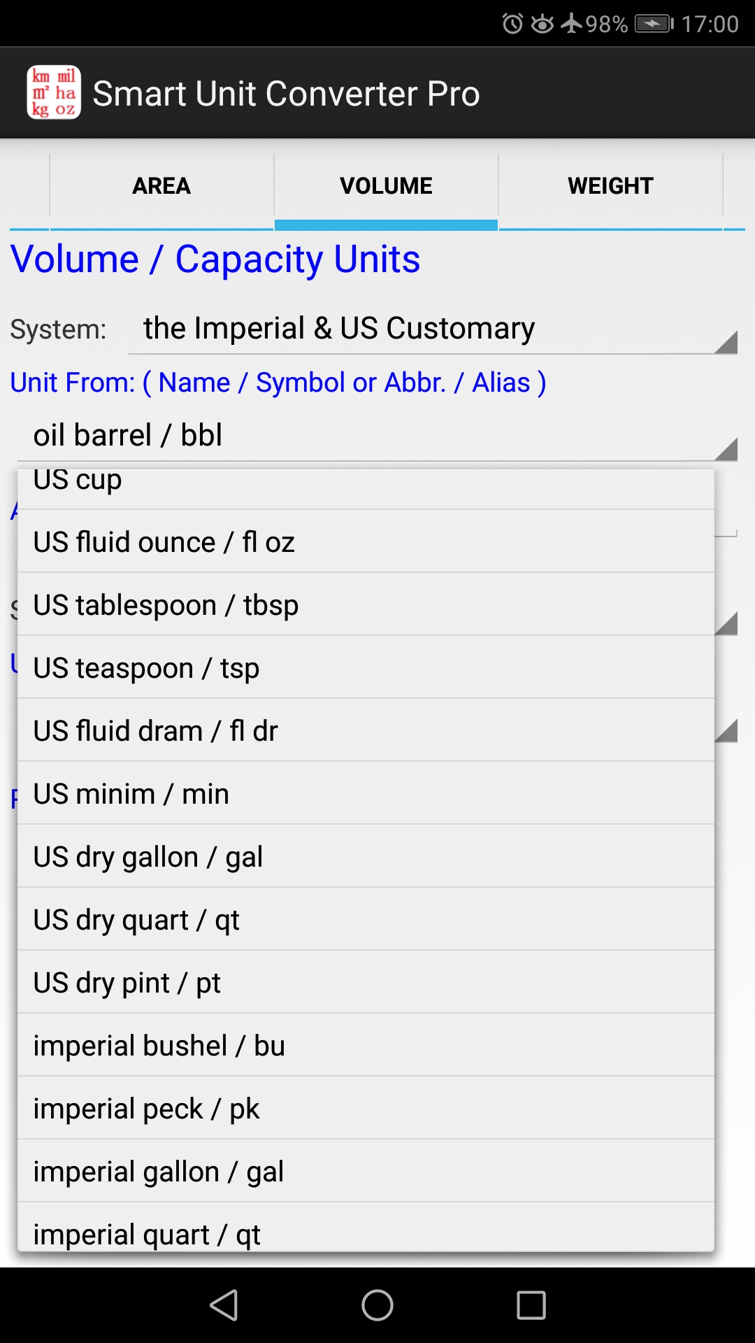 Smart Unit Converter Pro - High Precision & Pure - App on Amazon Appstore