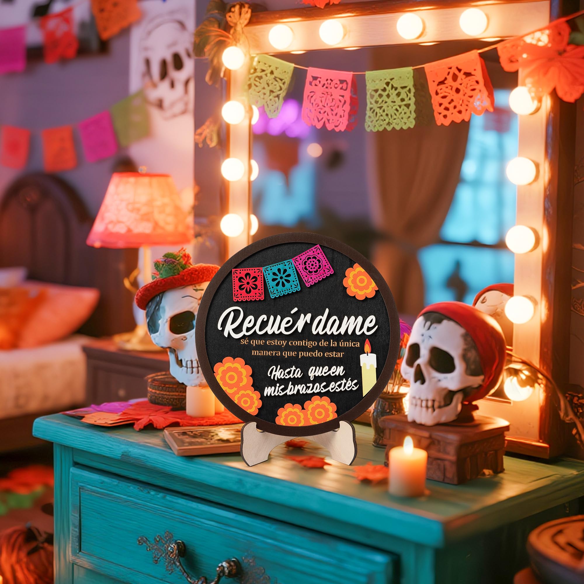Snapklik.com : R HORSE Day Of The Dead Table Decoration - Dia De Los ...
