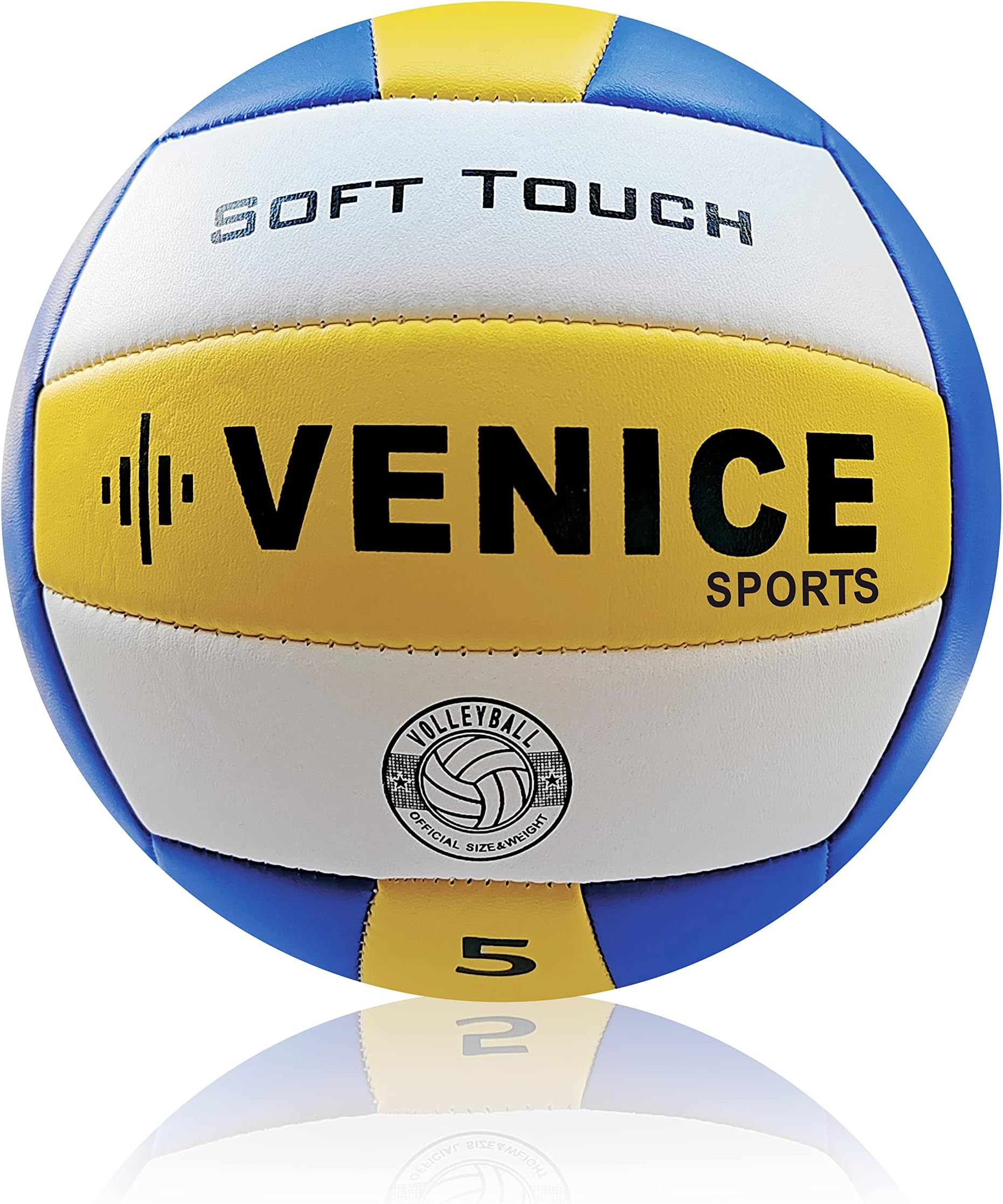Amazon.com: Indoor Volleyball Ball Size 5 Ball,Volleyball Soft Touch ...