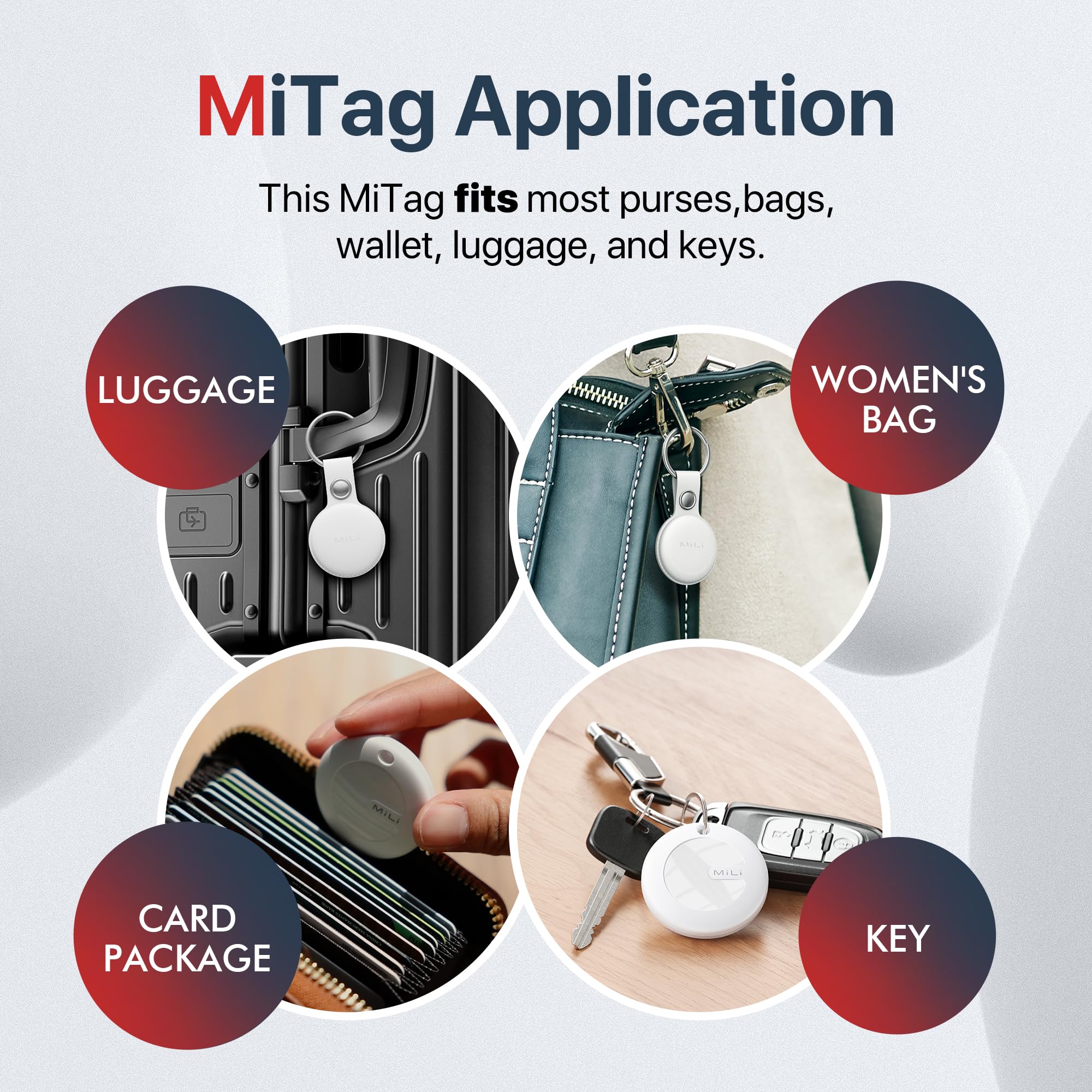 Snapklik.com : MiLi Key Finder Luggage Tracker, Play Sound, Works