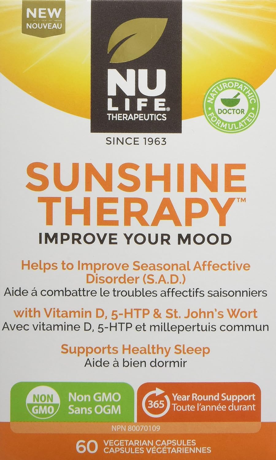 NuLife Therapeutics by NuLife Vitamins Sunshine Therapy - Improve Your ...