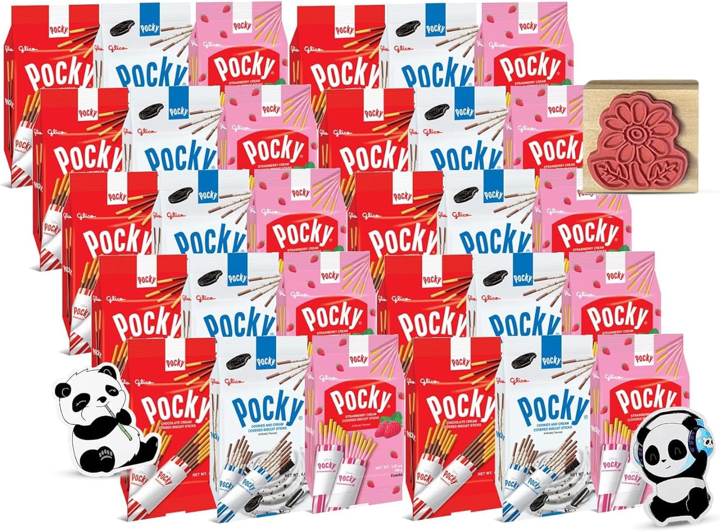 Amazon.com: Pocky Sticks Japanese Snacks Pocky Variety Pack of 30 Asian ...