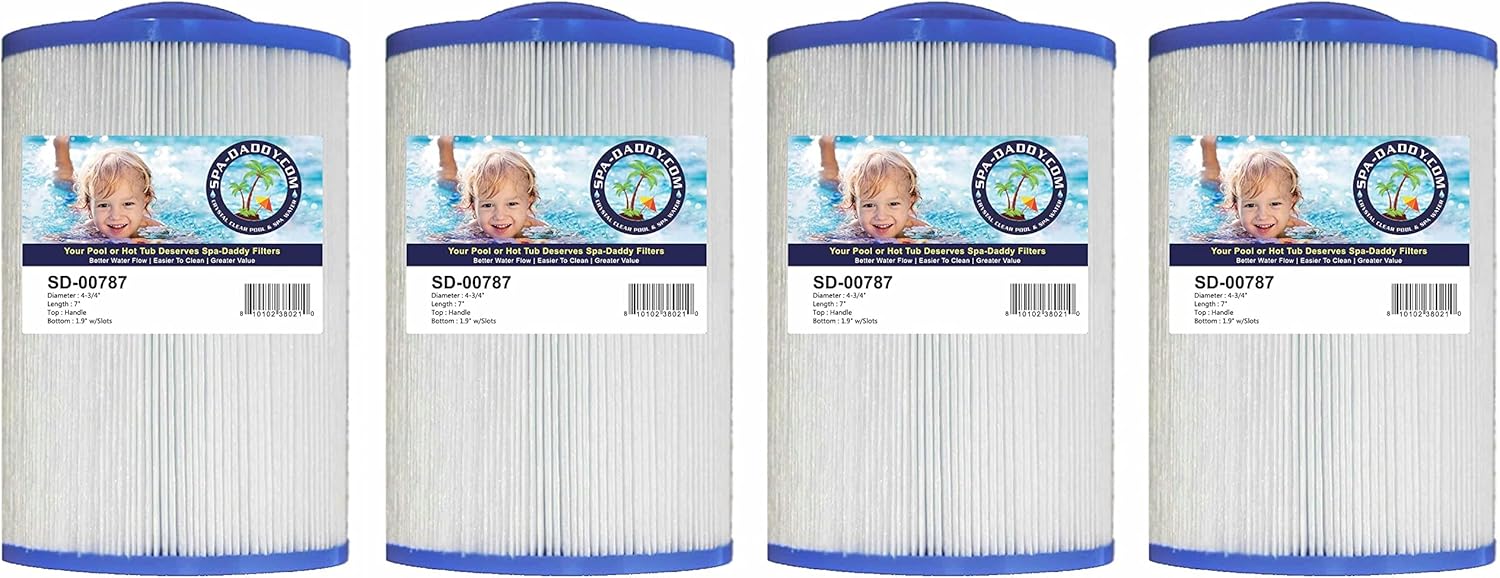 Amazon.com: 4 Pack of Spa-Daddy SD-00787 Filters | Replacement for ...