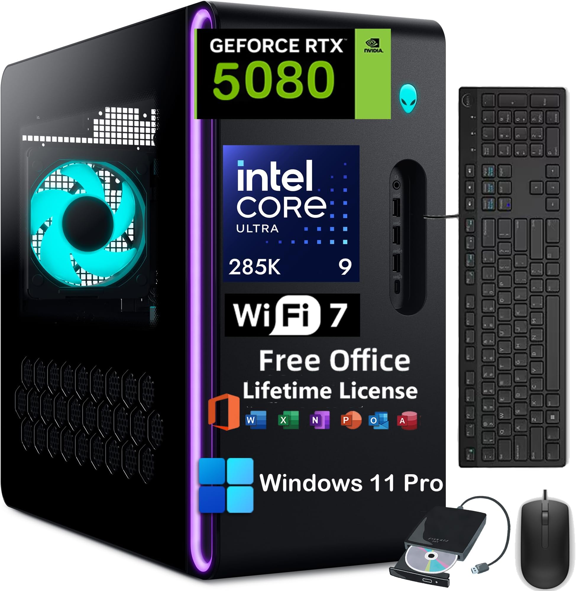 Amazon.com: Dell Alienware Aurora R16 Gaming Desktop 2025 - NVIDIA RTX ...