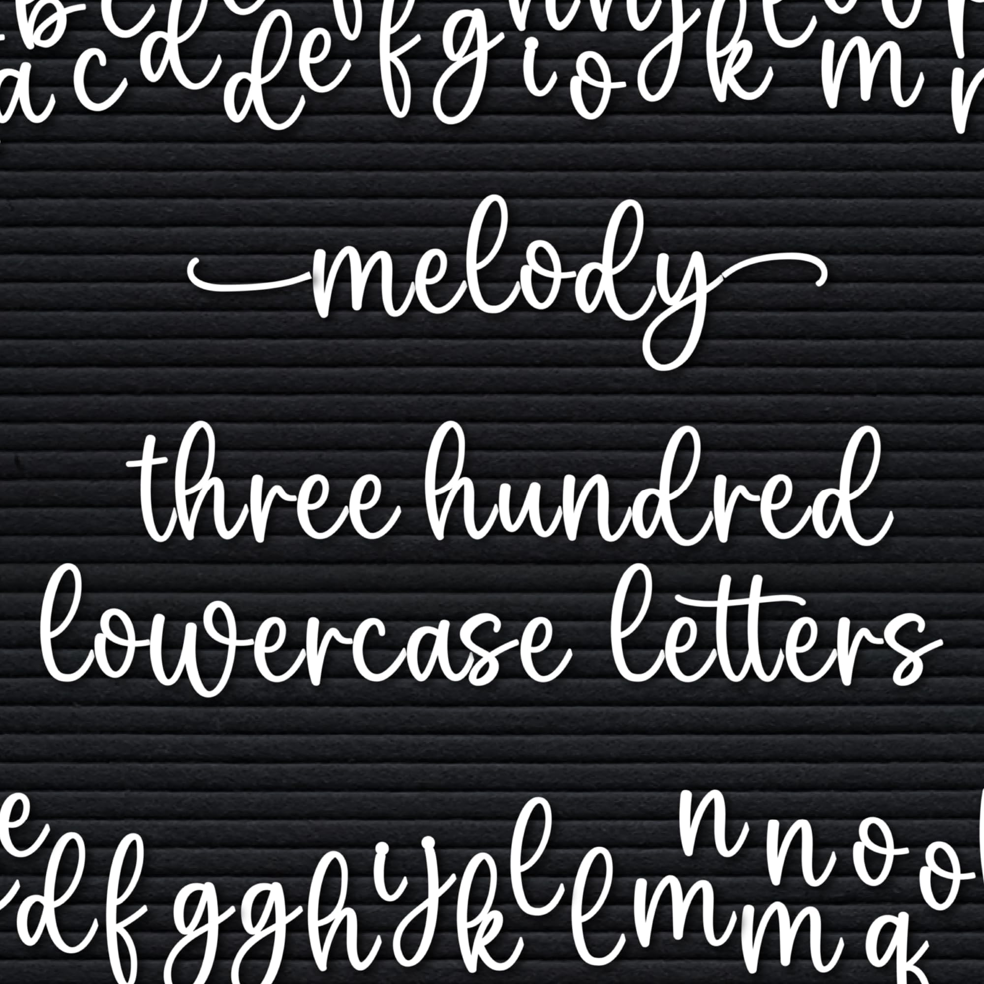 Amazon.com : Letterboard Letters, Board NOT Included, Cursive Script ...