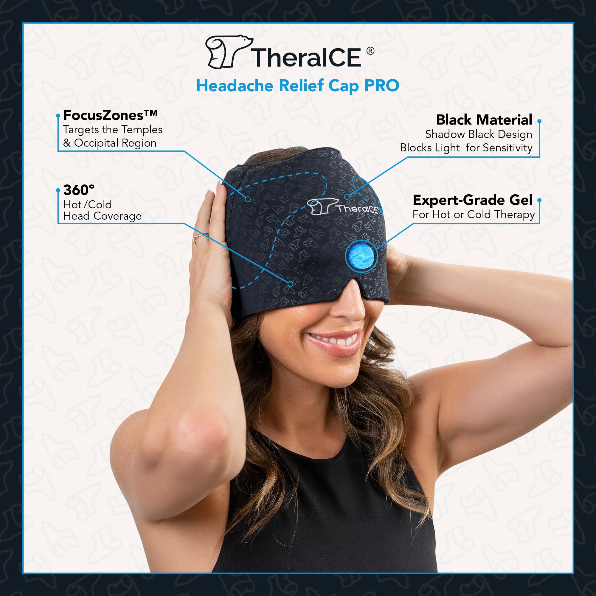 TheraICE Migraine Relief Cap...B0CBCVS3XX | Encarguelo.com