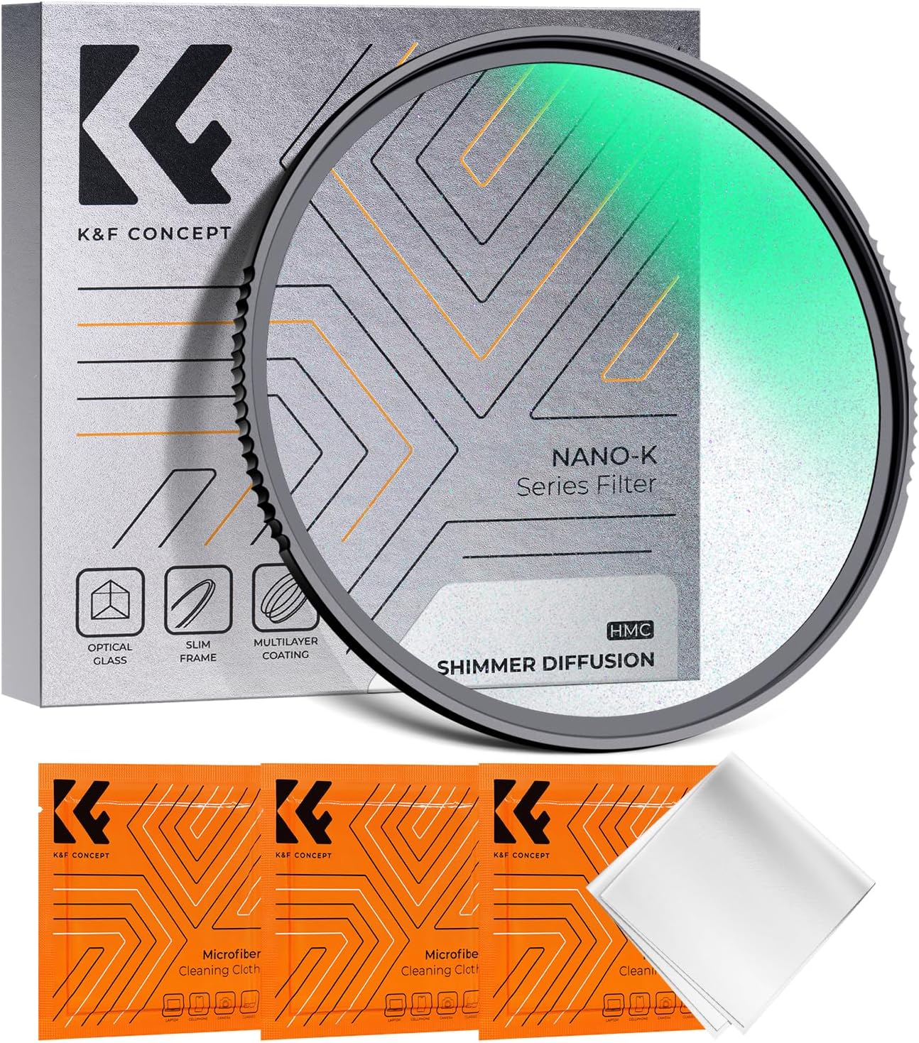 Amazon.com : Tiffen 49GG1 49mm Glimmer Glass 1 Filter : Camera Lens ...