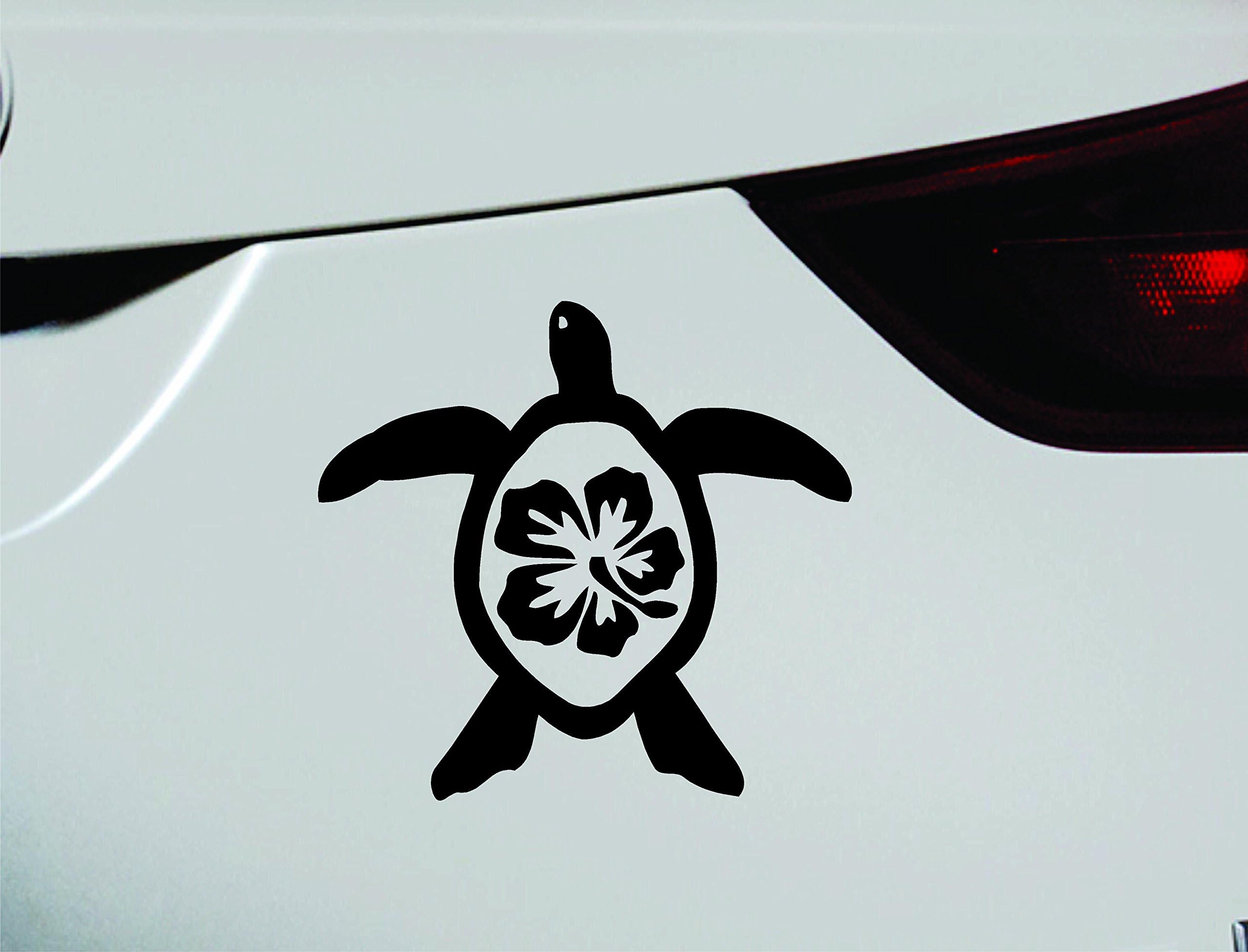 Amazon.com: ExpressDecor Hibiscus Turlte Honu Green Sea Turtle Flower ...