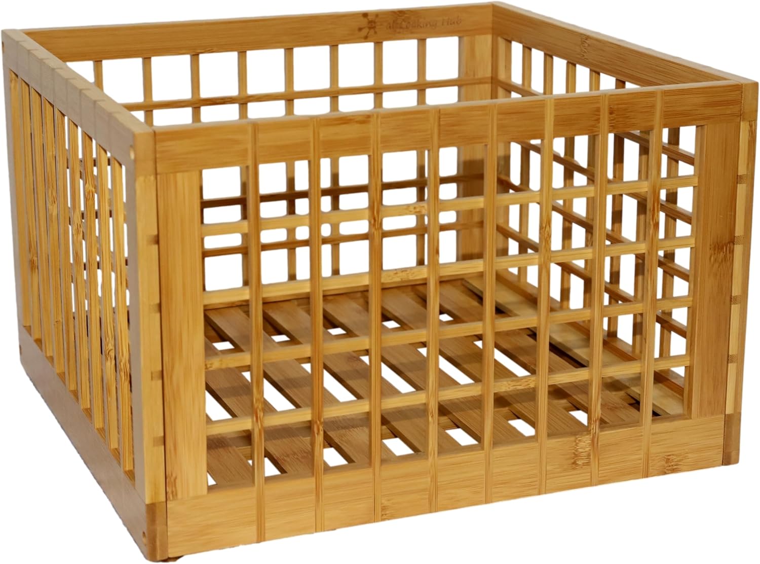 Amazon.com: altCooking Hub Bamboo Storage Bin - Multipurpose, Stackable ...