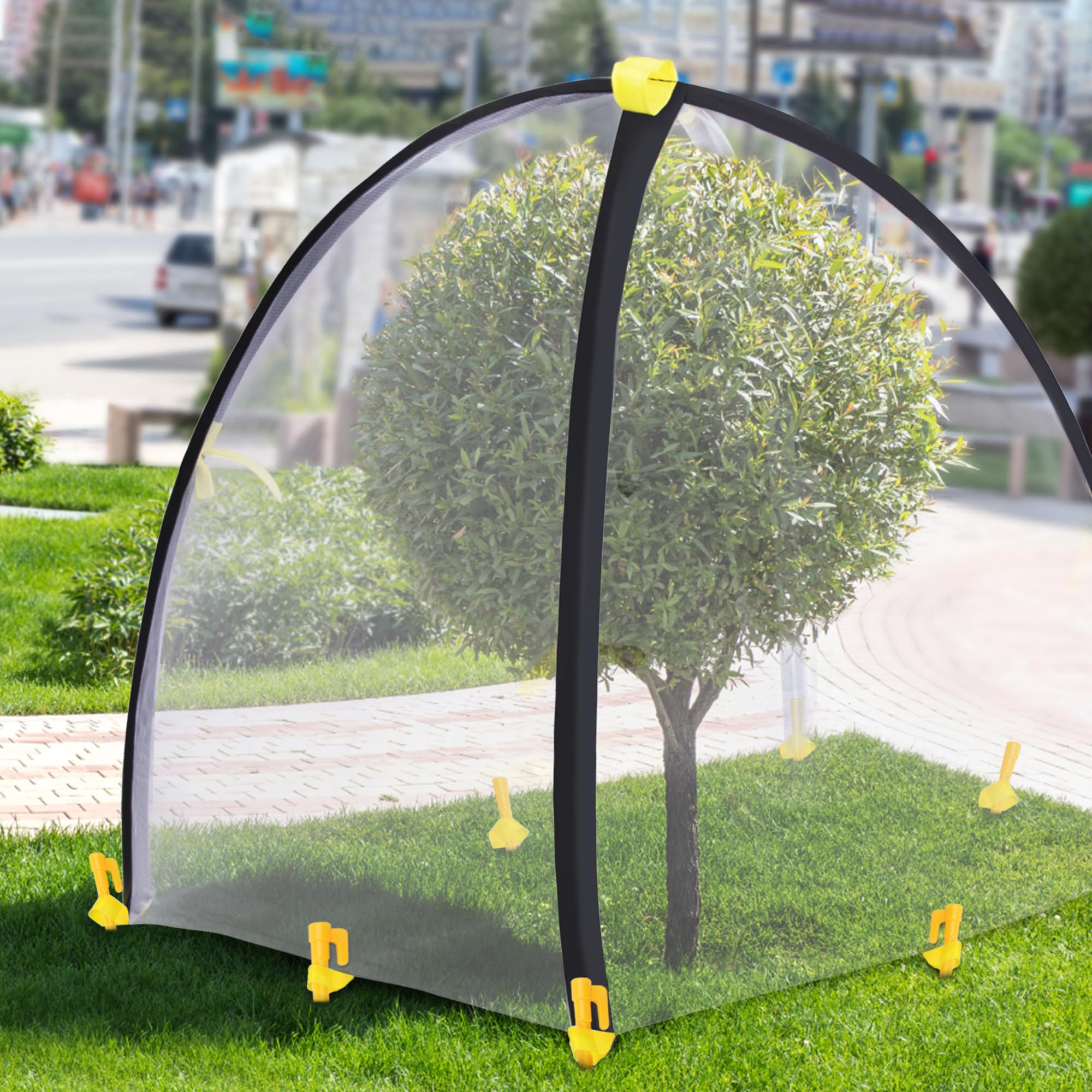 Snapklik.com : DECOHS 28 X28 X 33 Inch Insect Barrier Plant Tent Cover ...