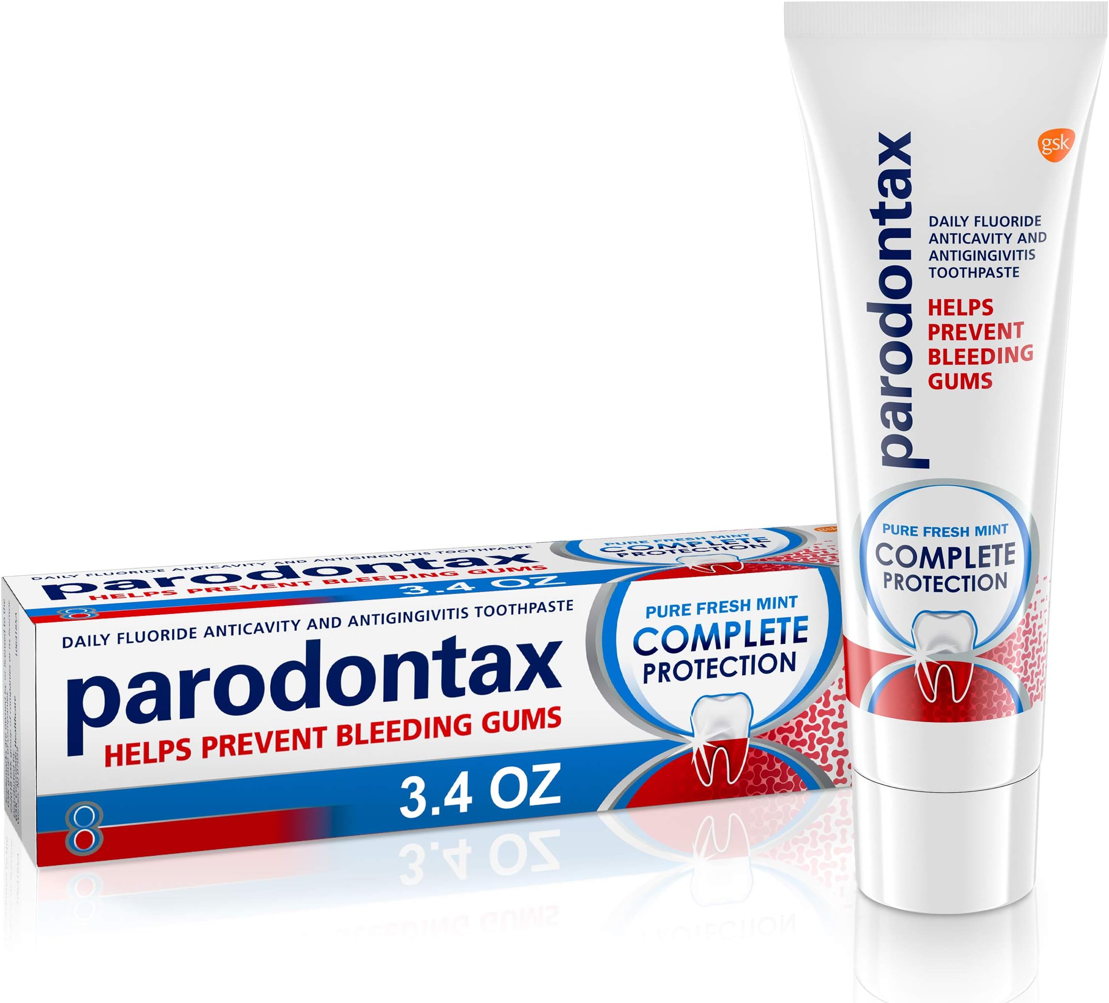 Amazon.com : Parodontax Complete Protection Toothpaste for Bleeding ...